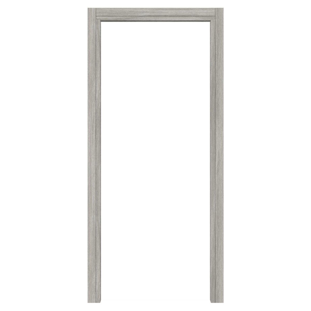 Telaio di passaggio passaggio braque 90x210 in mdf grigio L 90 x H 210 ...