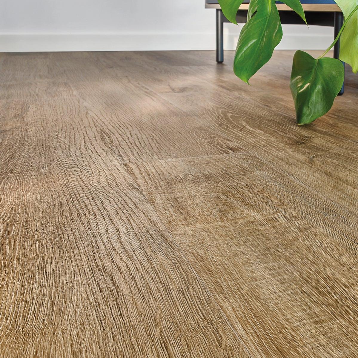 Pavimento in spc flottante clic passaggio importante Cornwall Oak ...