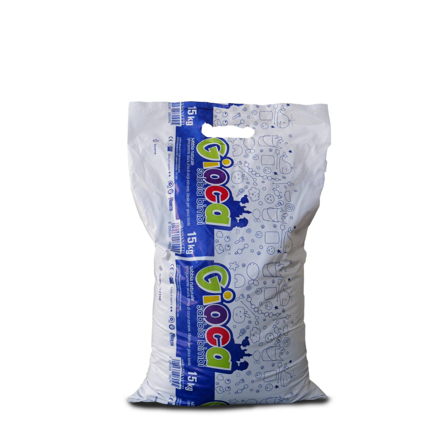 Sabbia GIOCA SABBIA BIMBI BASSANETTI 15 kg | Leroy Merlin