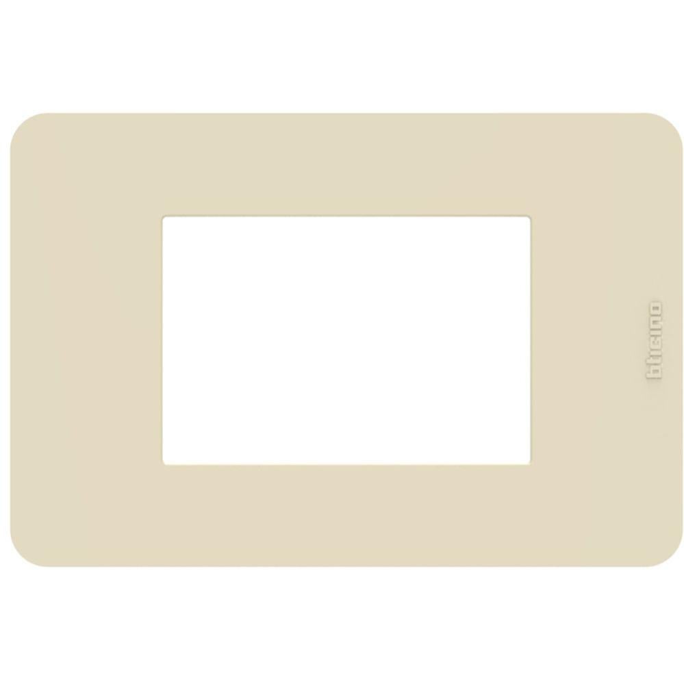 Placca 3 moduli MatixGO BTICINO bianco ivory | Leroy Merlin