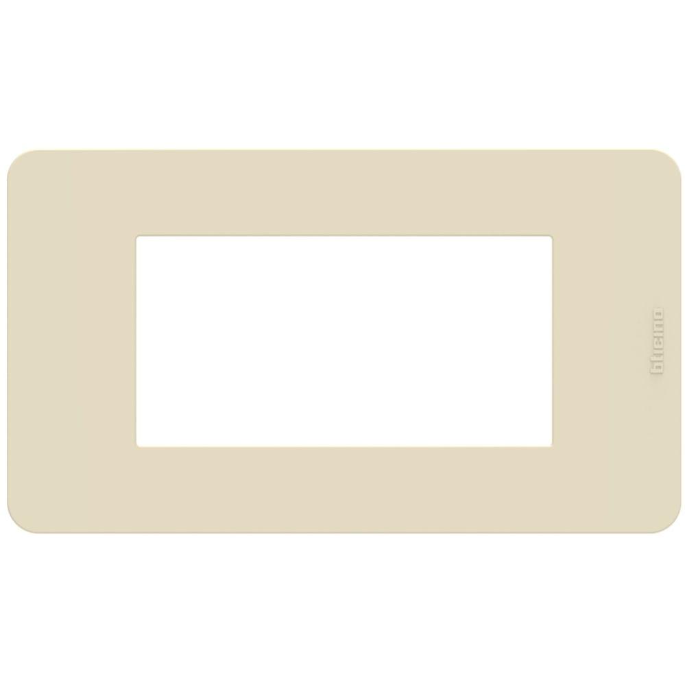 Placca BTICINO Matix Go 4 moduli bianco ivory | Leroy Merlin