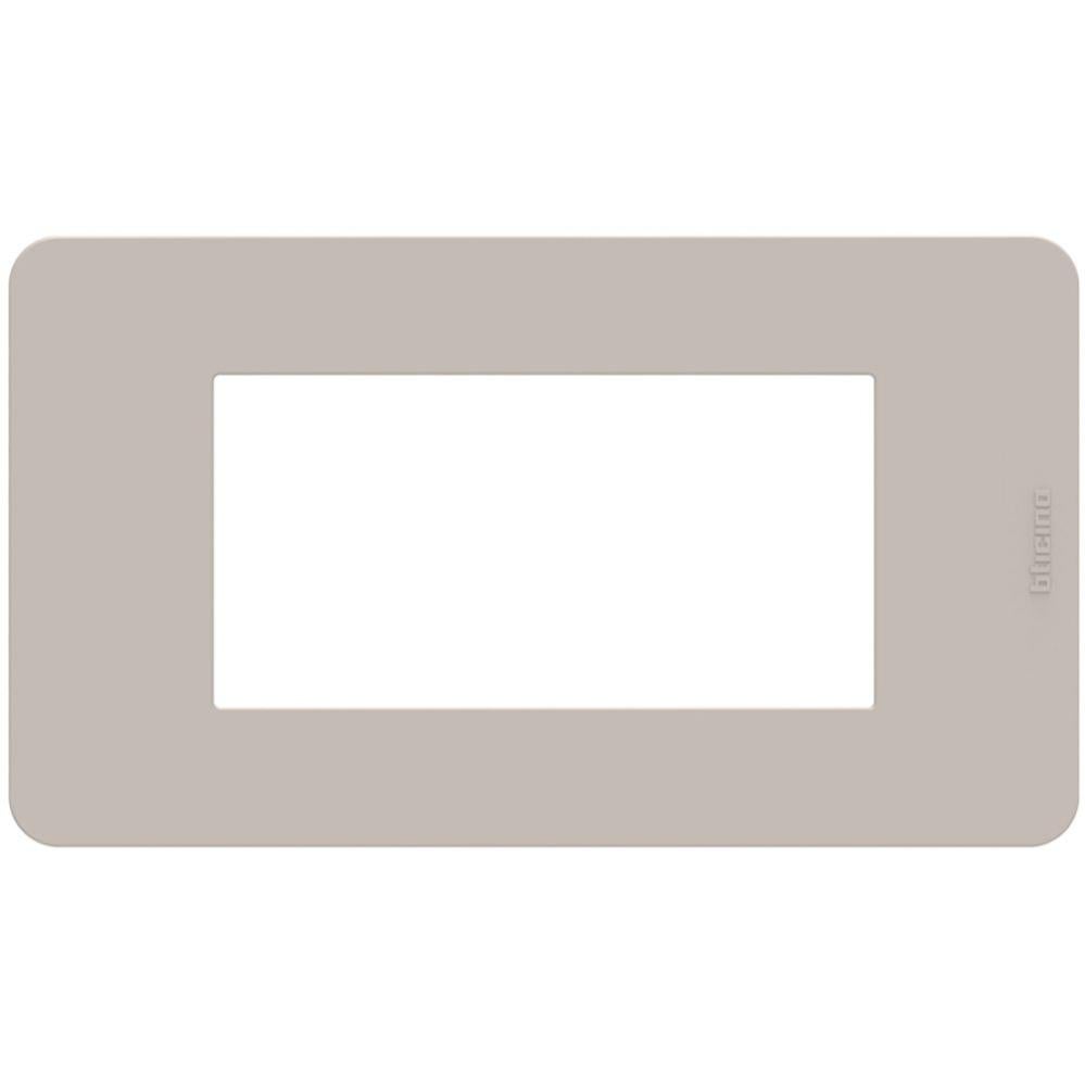 Placca BTICINO Matix Go 4 moduli bianco sand | Leroy Merlin