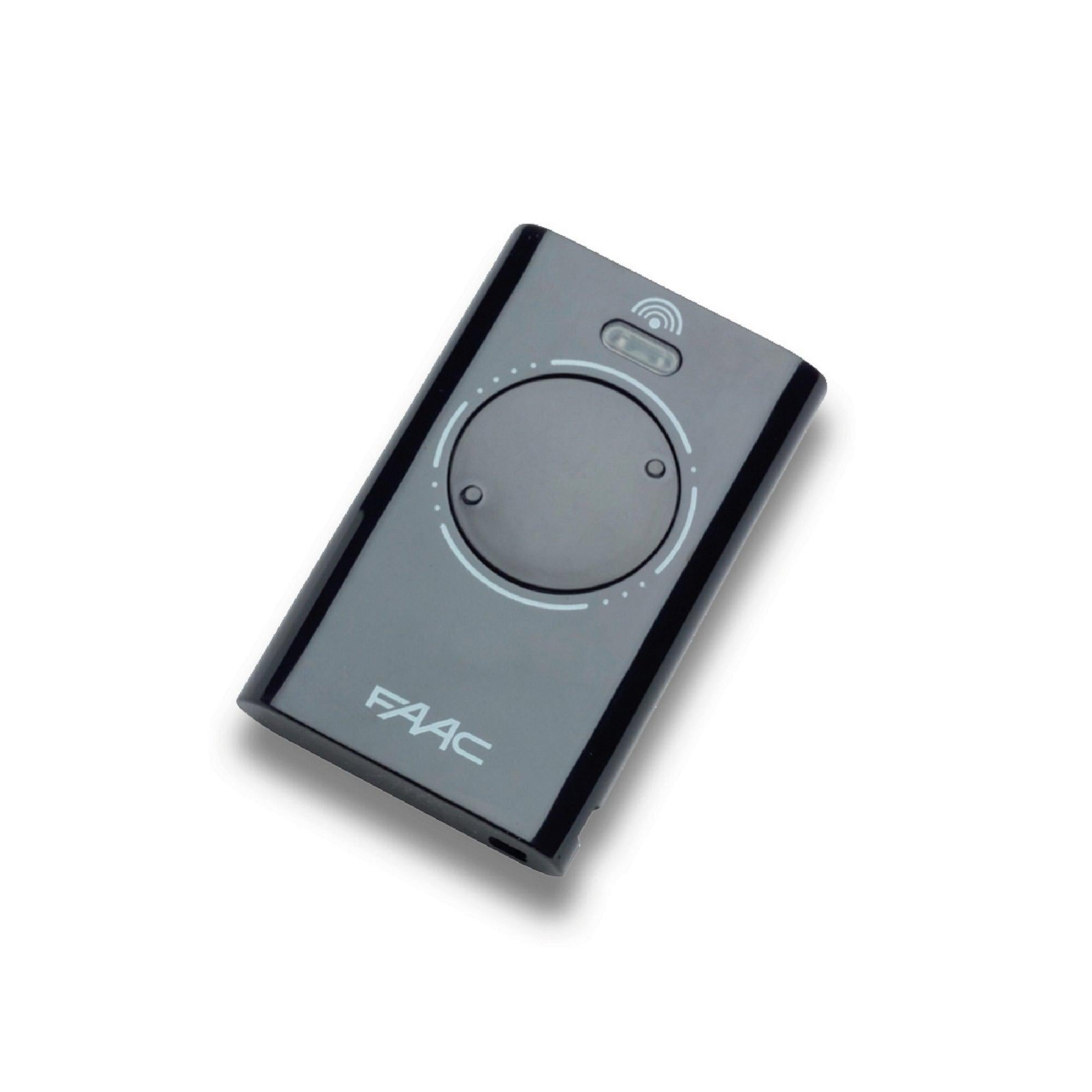 Telecomando Rolling code FAAC FC/7870091 in abs nero 868 MHZ 2 canali ...