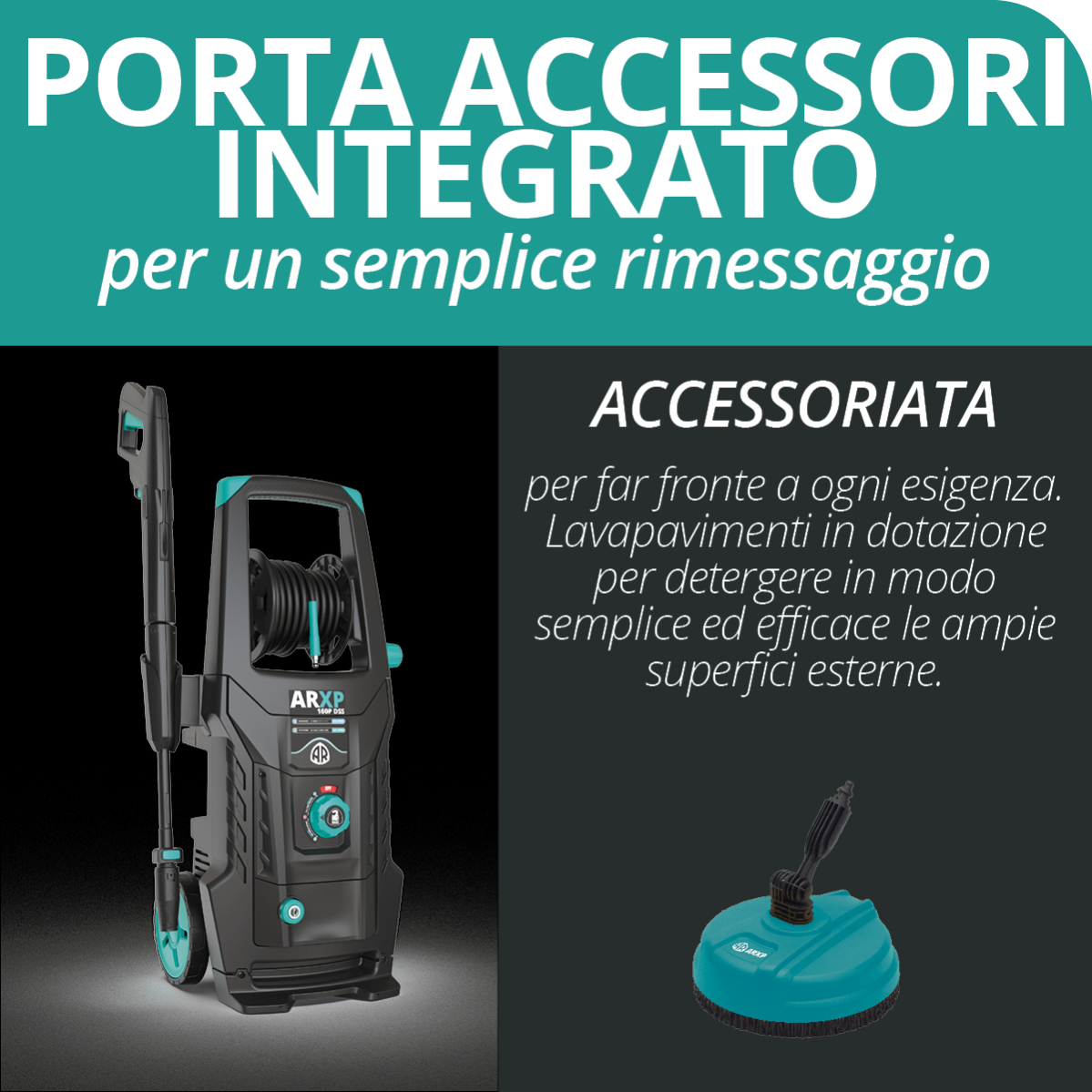 Idropulitrice elettrica ANNOVI REVERBERI ARXP 160P DSS 160 bar | Leroy Merlin