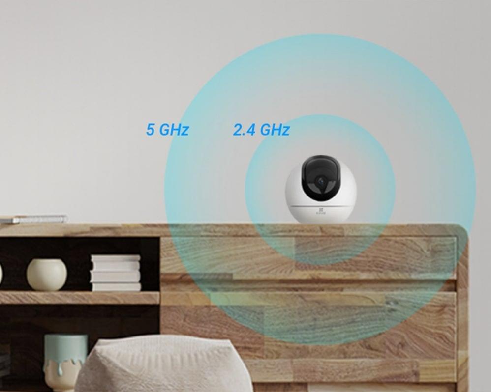 Telecamera di videosorveglianza connessa EZVIZ H6 4MP, per interno ...