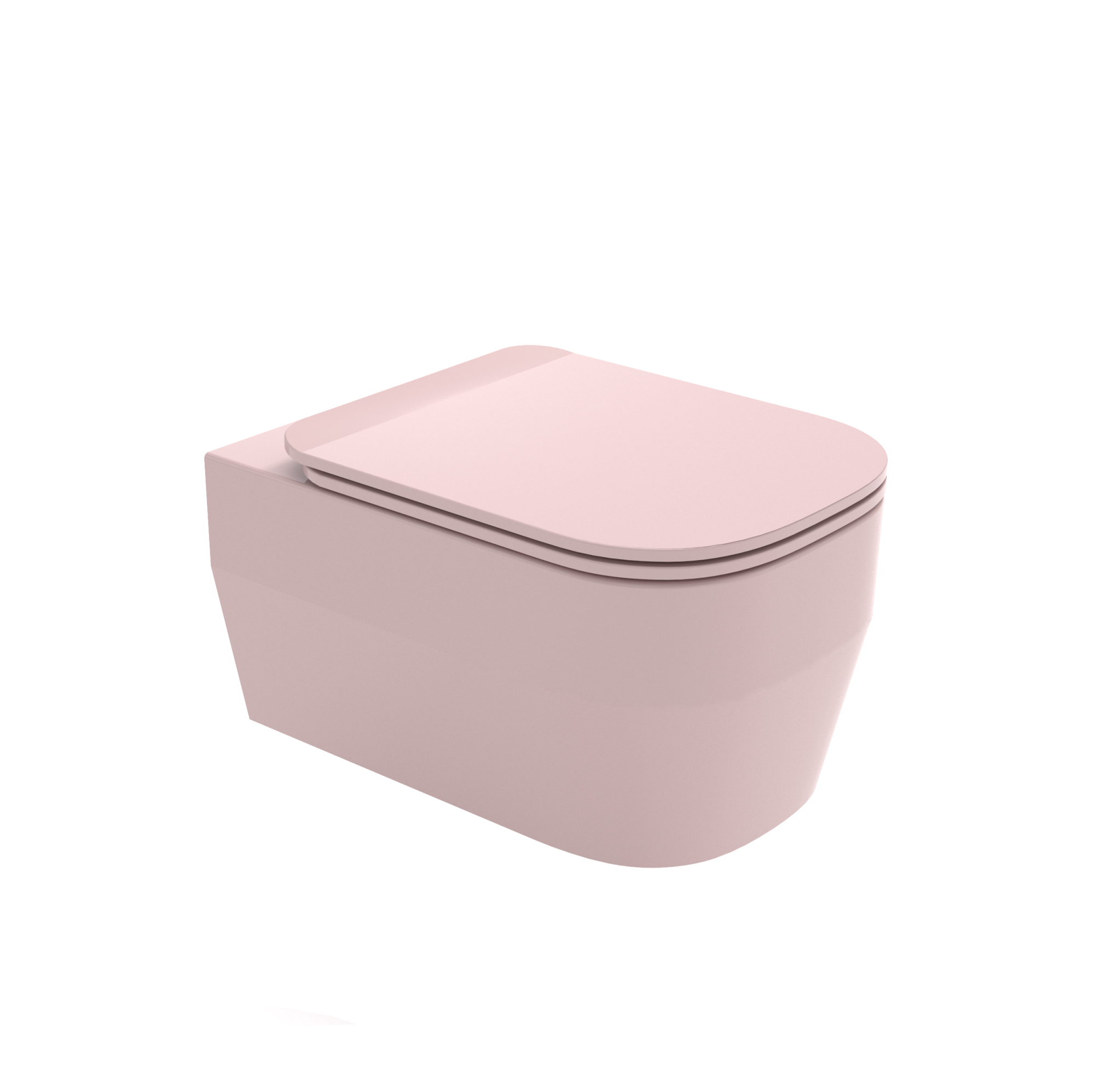 Vaso WC sospeso tuttoevo rosa OLYMPIA CERAMICA | Leroy Merlin