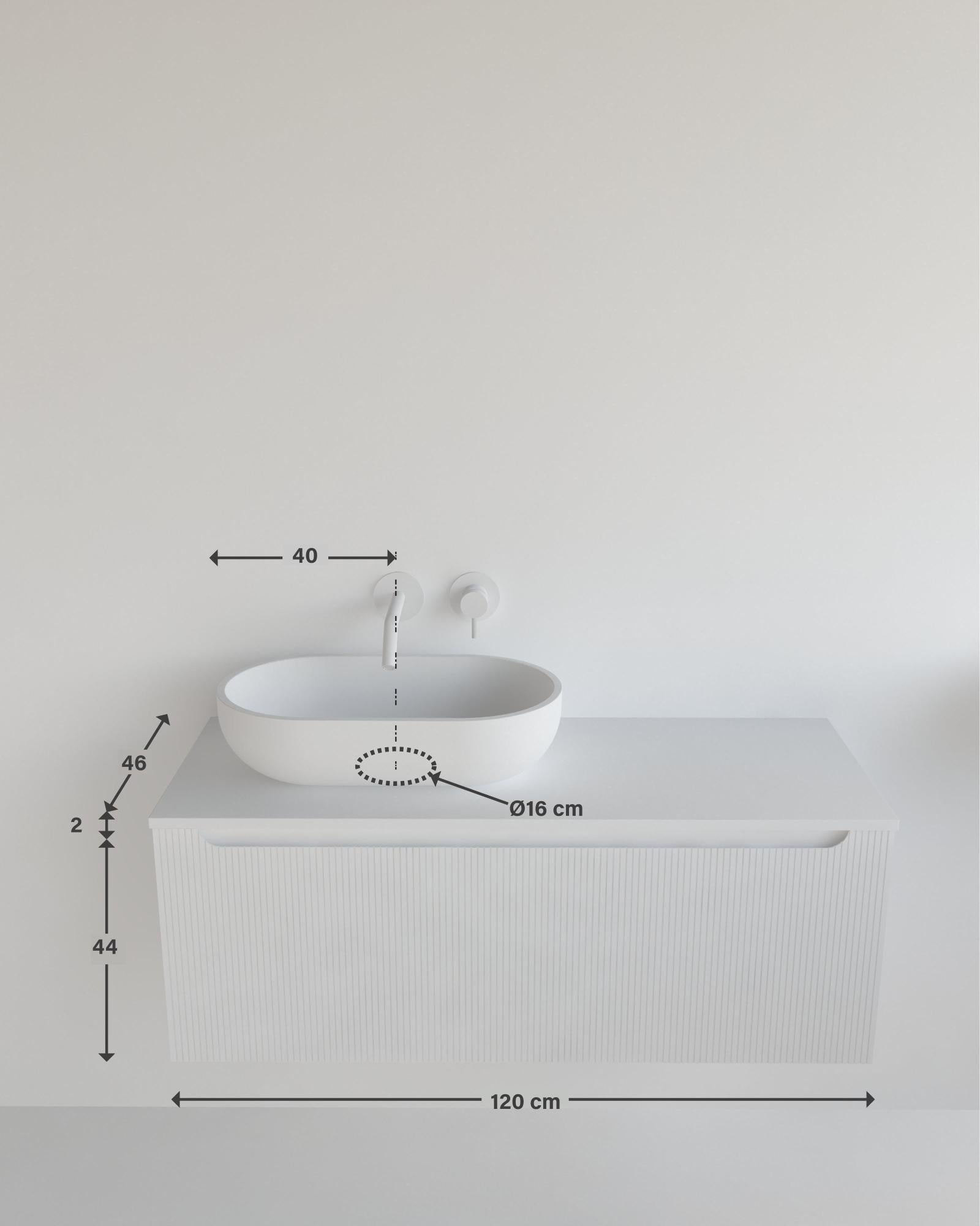 Mobile da bagno sotto lavabo rosso marsala, lavabo non incluso | Leroy ...