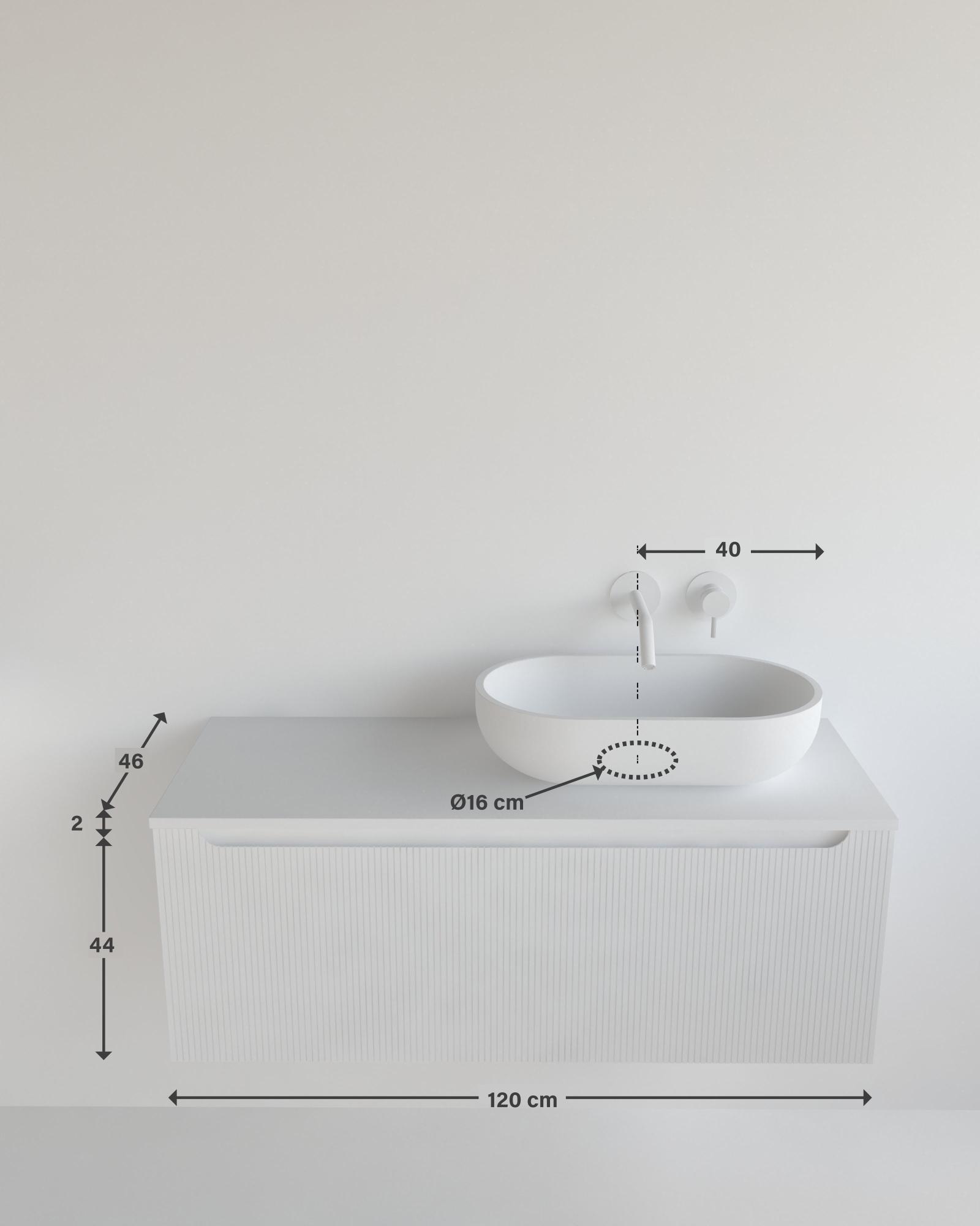 Mobile da bagno sotto lavabo rosso marsala | Leroy Merlin