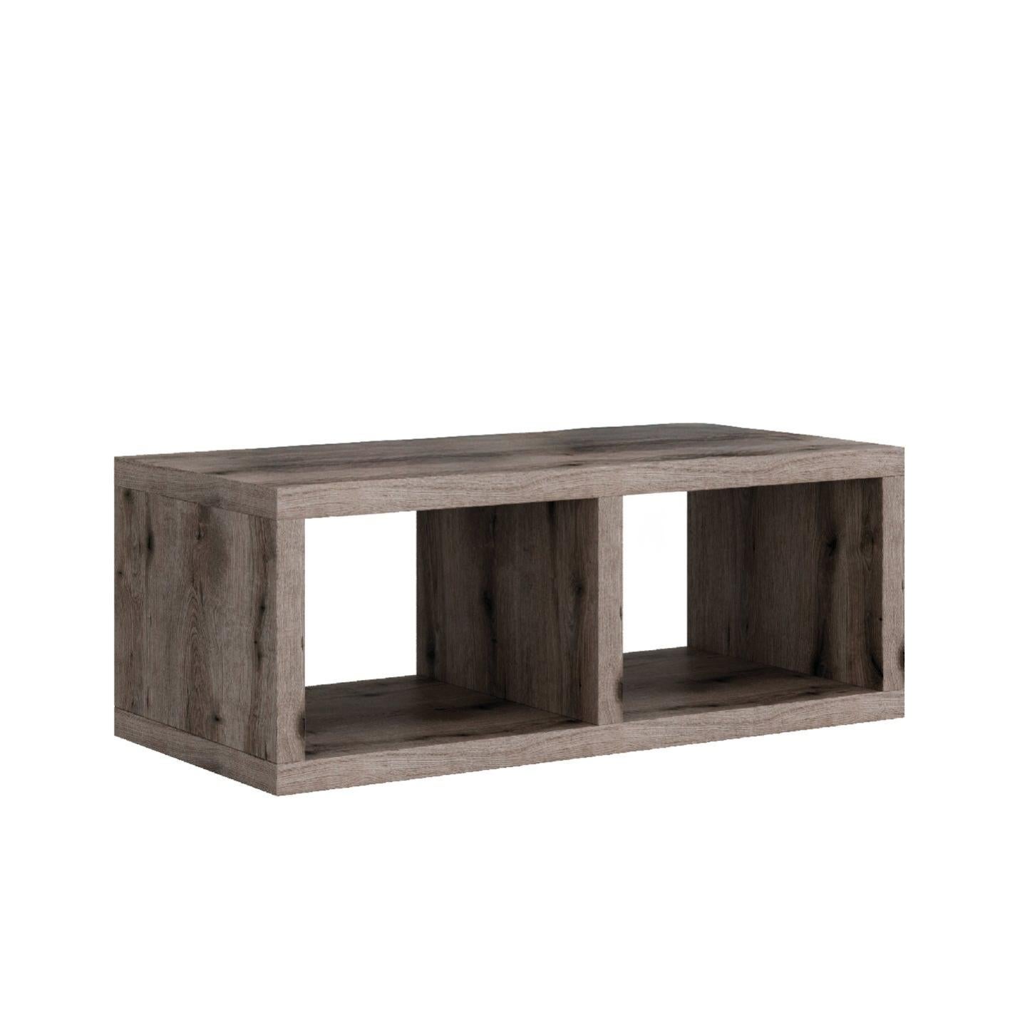 Mobile bagno Squer rovere fossile L 100 x P 46 H 30 cm | Leroy Merlin