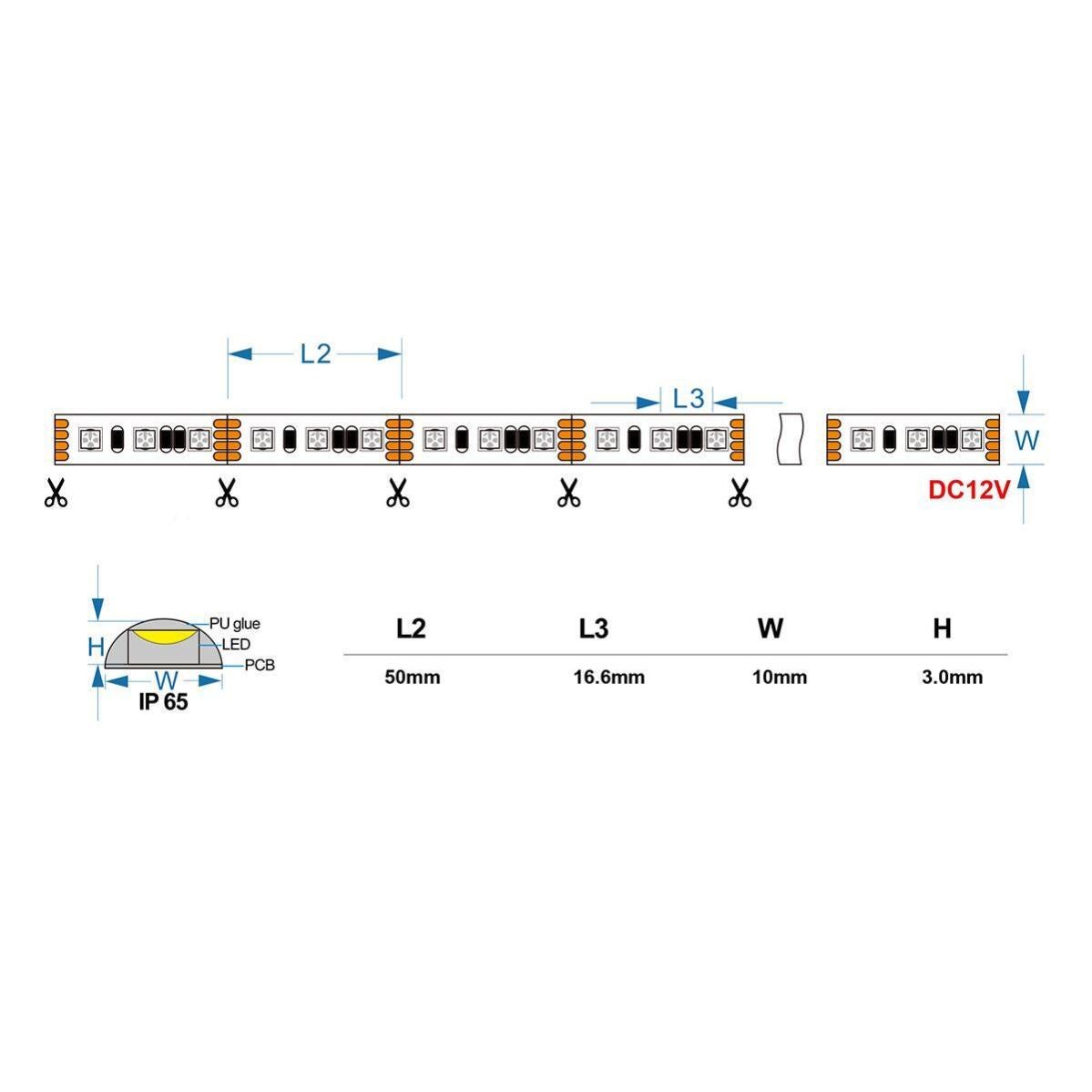 Kit striscia led Kit 3 multicolor 3m luce rgb multicolore | Leroy Merlin