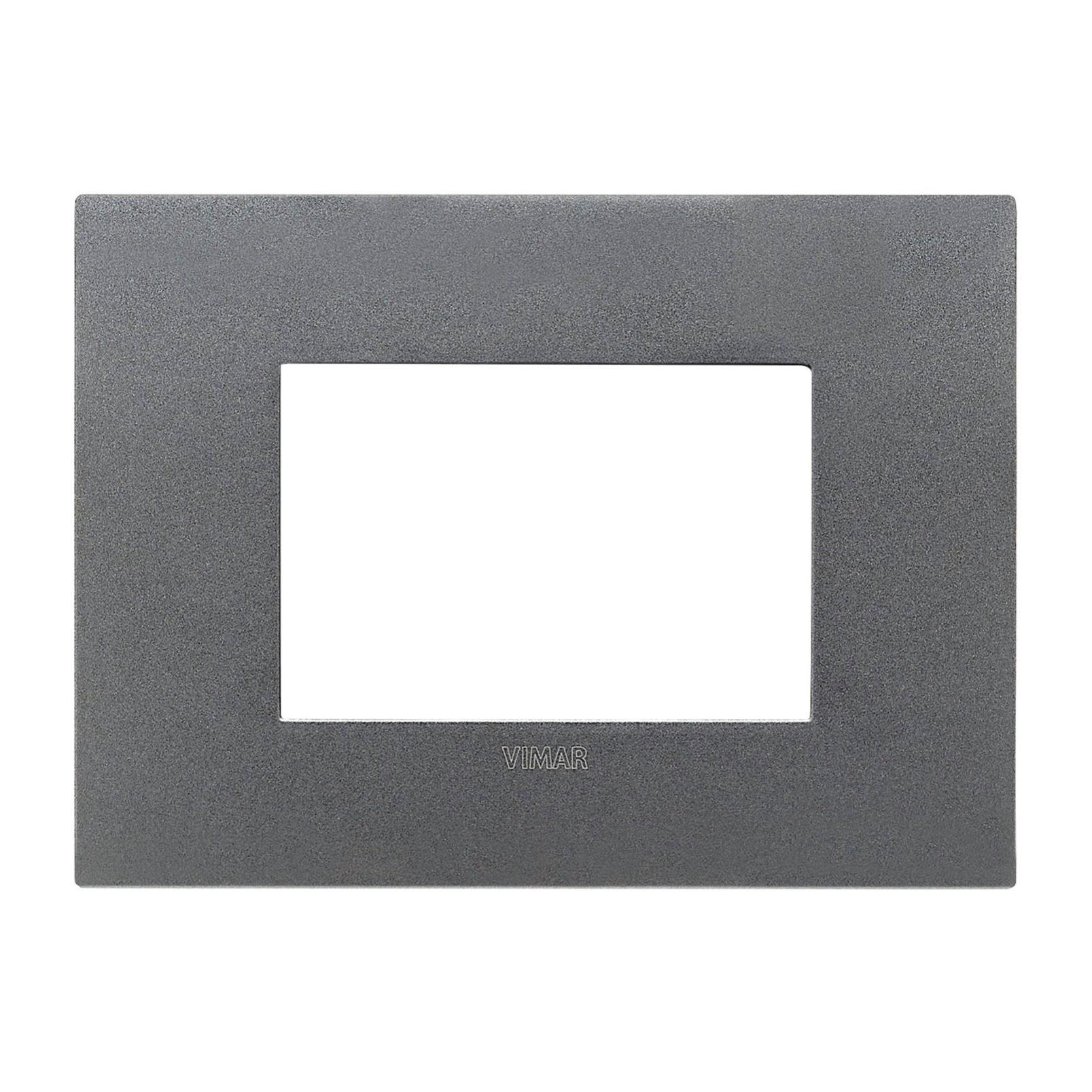 Placca VIMAR Arké 3 moduli ardesia opaco | Leroy Merlin