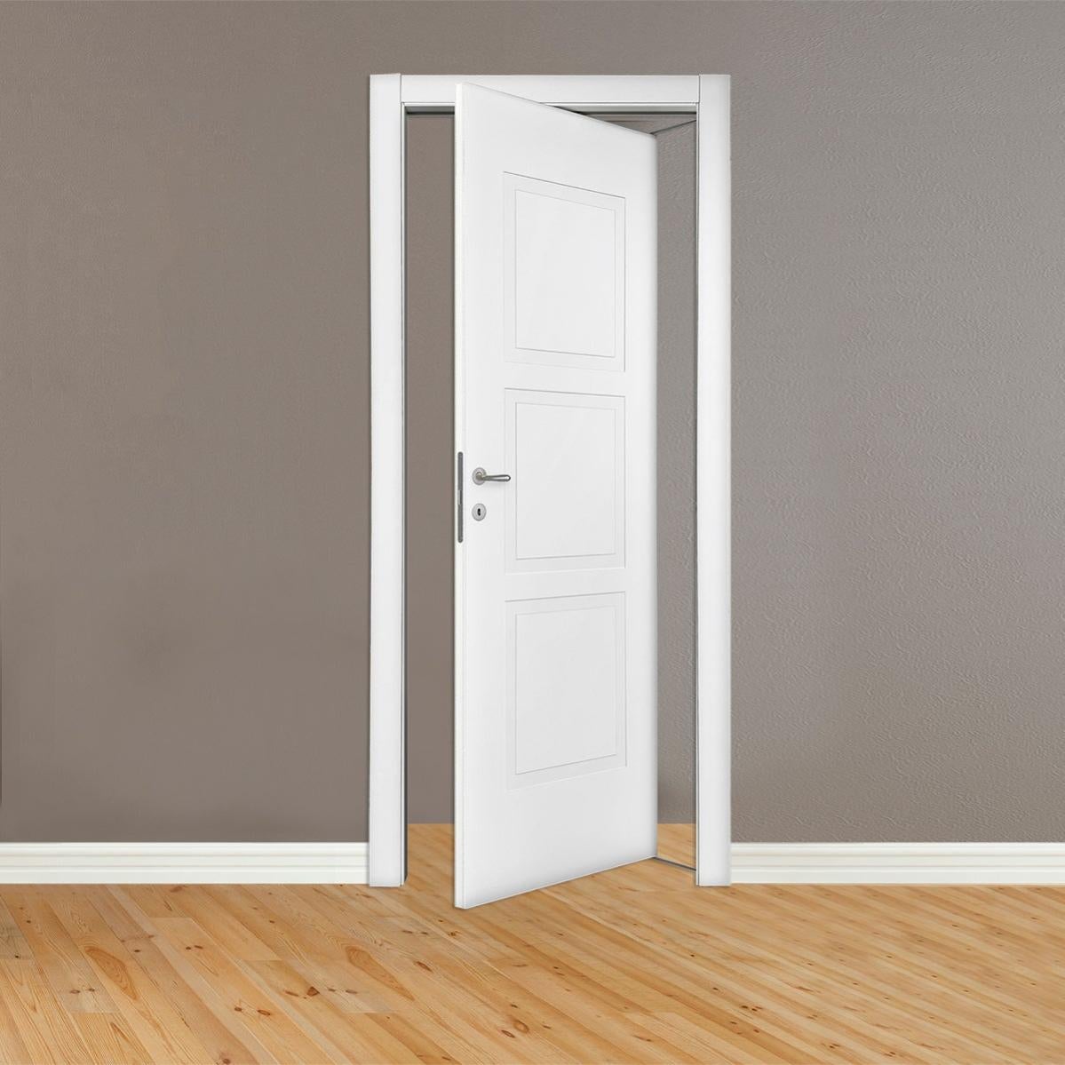 Porta rototraslante Amaltea bianco L 90 x H 210 cm reversibile | Leroy ...