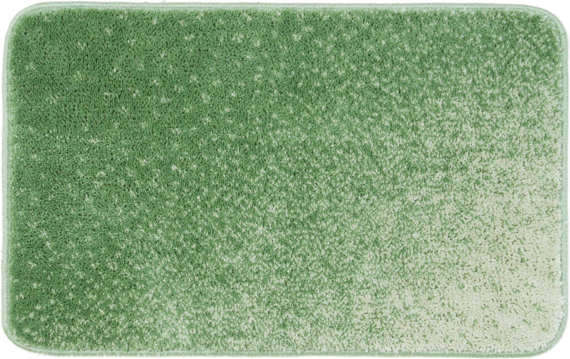 Tappeto bagno rettangolare in polipropilene verde 80 x 50 cm | Leroy Merlin