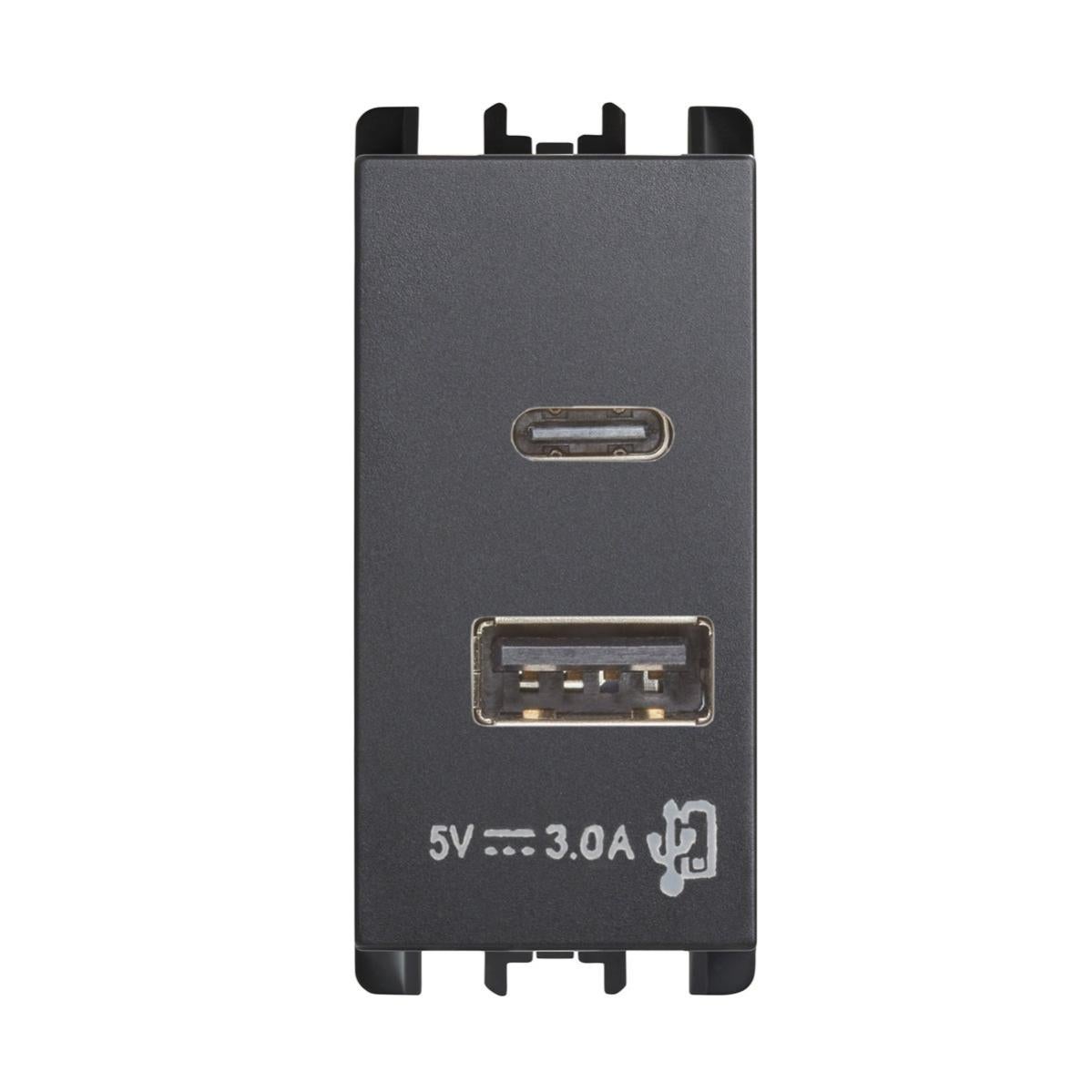 Presa di alimentazione SIMON URMET, colore antracite | Leroy Merlin