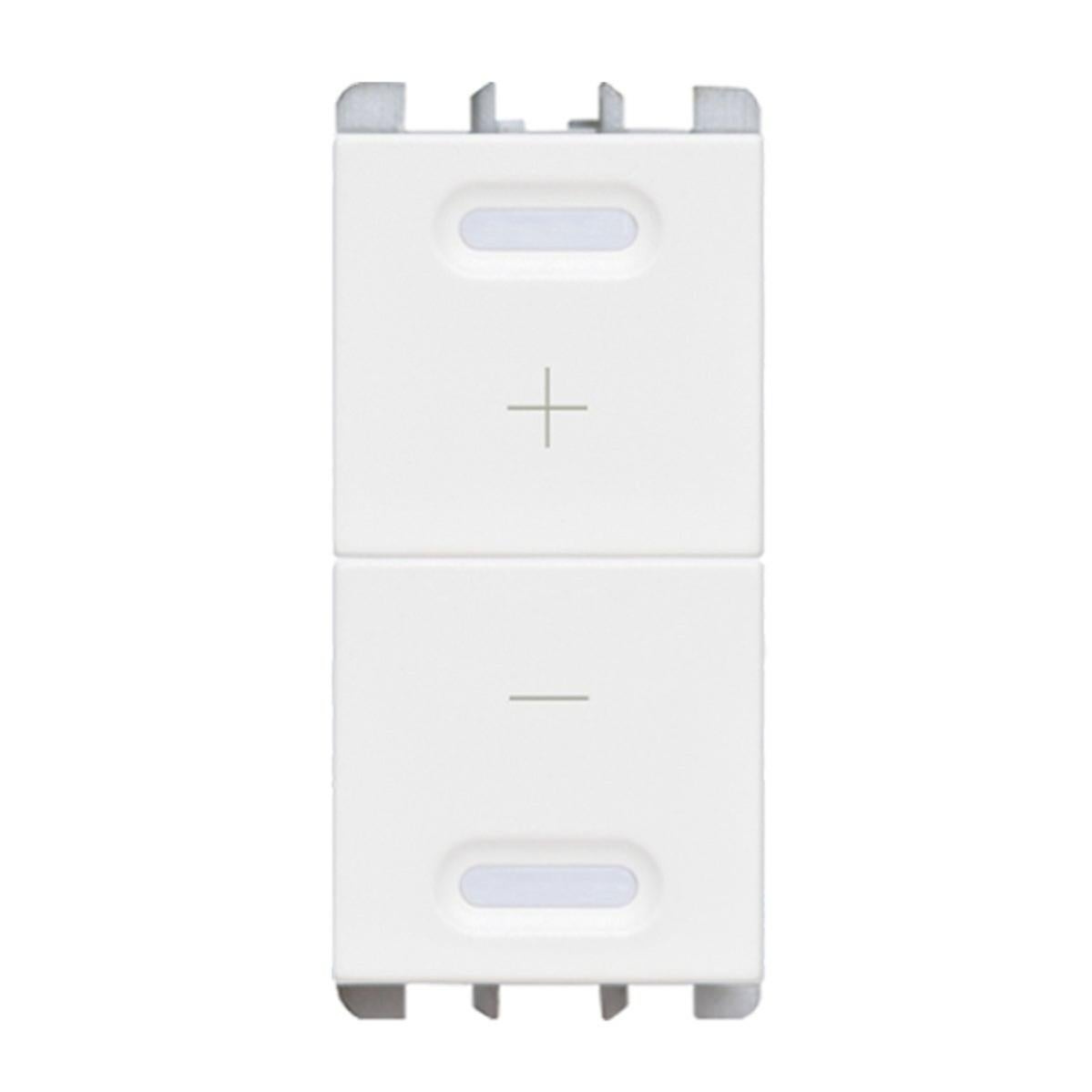 Dimmer 10560,B doppio pulsante Nea SIMON URMET bianco | Leroy Merlin