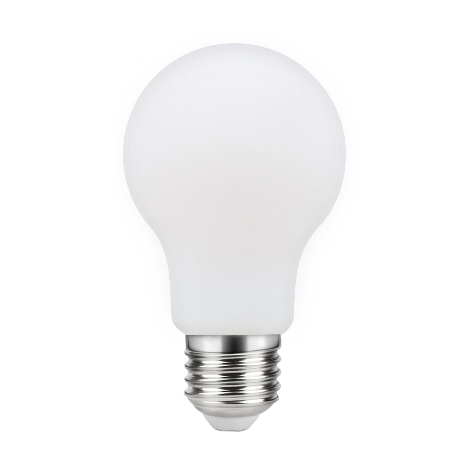 Lampadina LED filamento, E27, goccia, opaco, luce fredda, 7.5W=806LM (equiv 60 W), 360° , LEXMAN ...