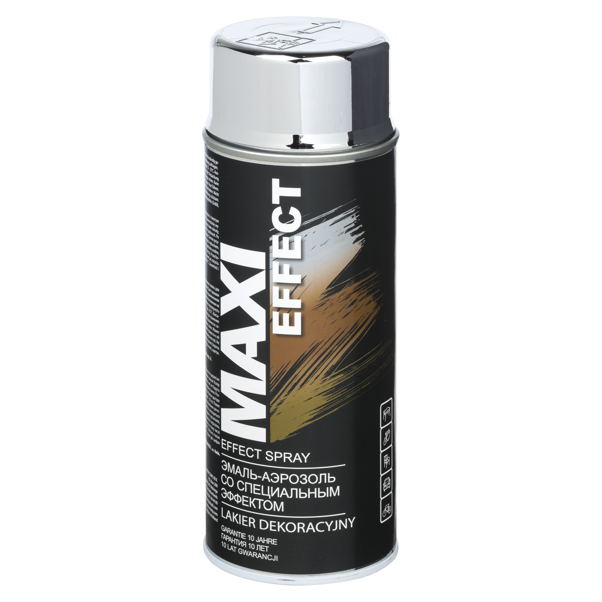 Spray MAXI COLOR 0.4 l Chrom DUPLI COLOR - Leroy Merlin