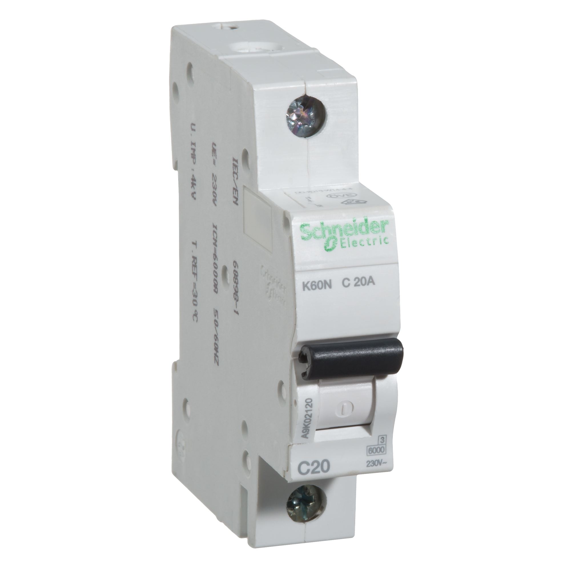 Rozłącznik izolacyjny K60N - C20 - 1 NADPRĄDOWY SCHNEIDER ELECTRIC ...