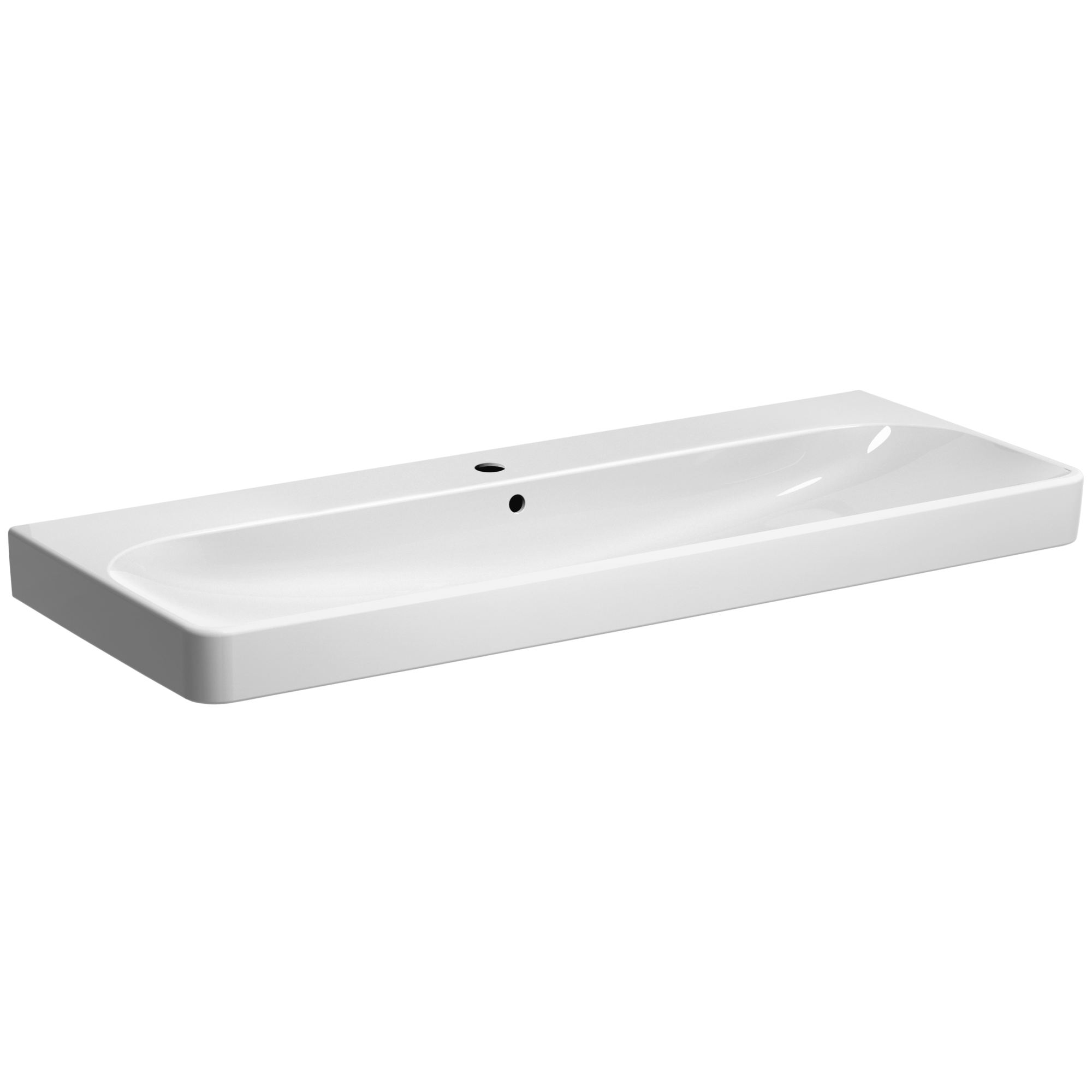 Umywalka ceramiczna Trafic 120 x 48 Z/O Koło - Leroy Merlin