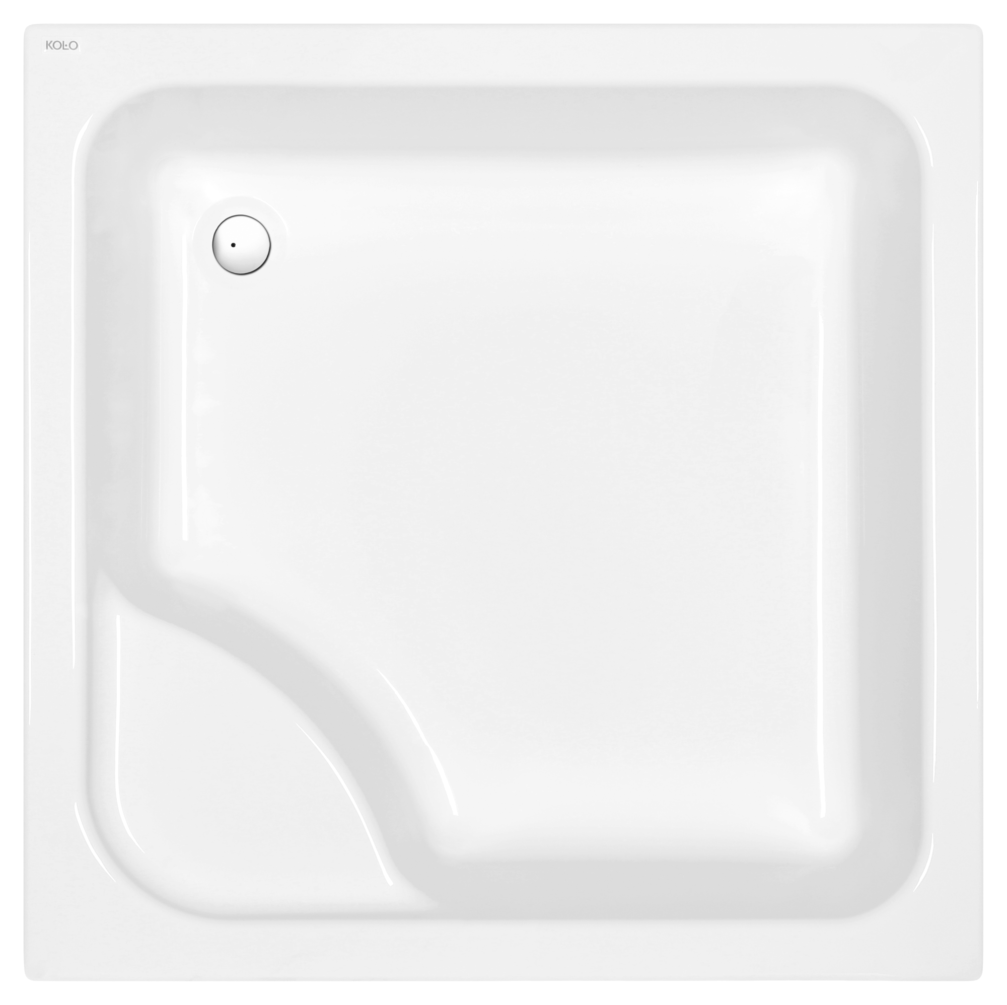 Brodzik standardowy GŁĘBOKI 90 x 90 cm KOŁO - Leroy Merlin