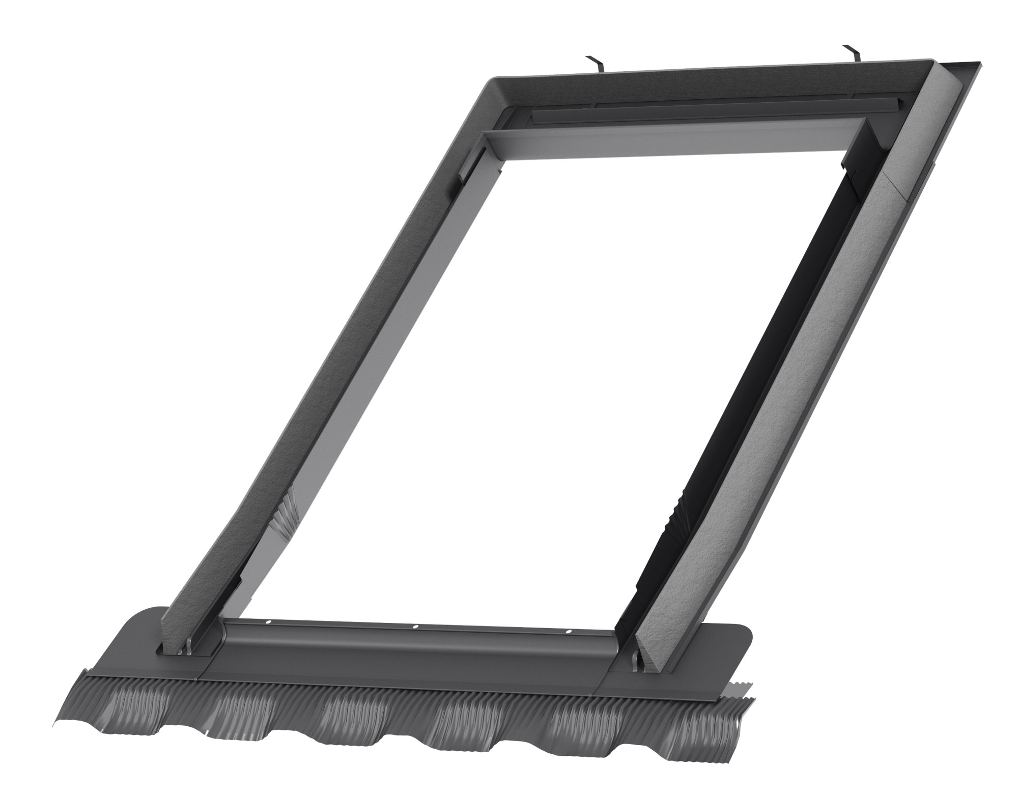 Kołnierz do okna dachowego EDJ FK08 0100 Falisty 66 x 140 cm VELUX - Leroy Merlin