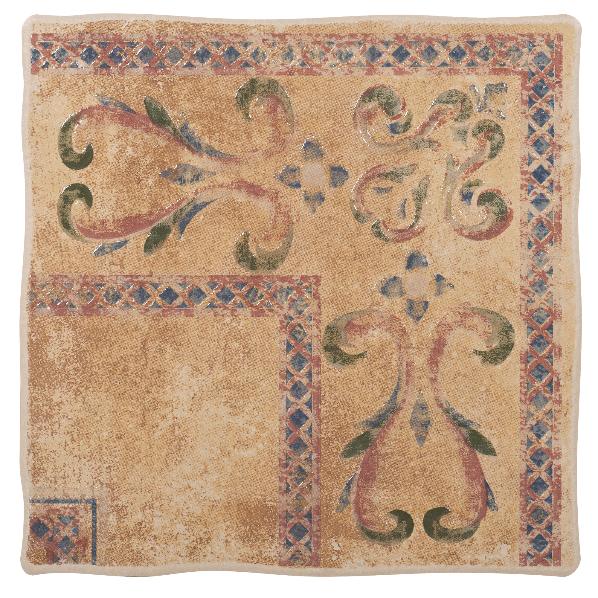 Dekor TOSKANE LISTWA 33 x 33 CREATIVE CERAMIKA - Leroy Merlin