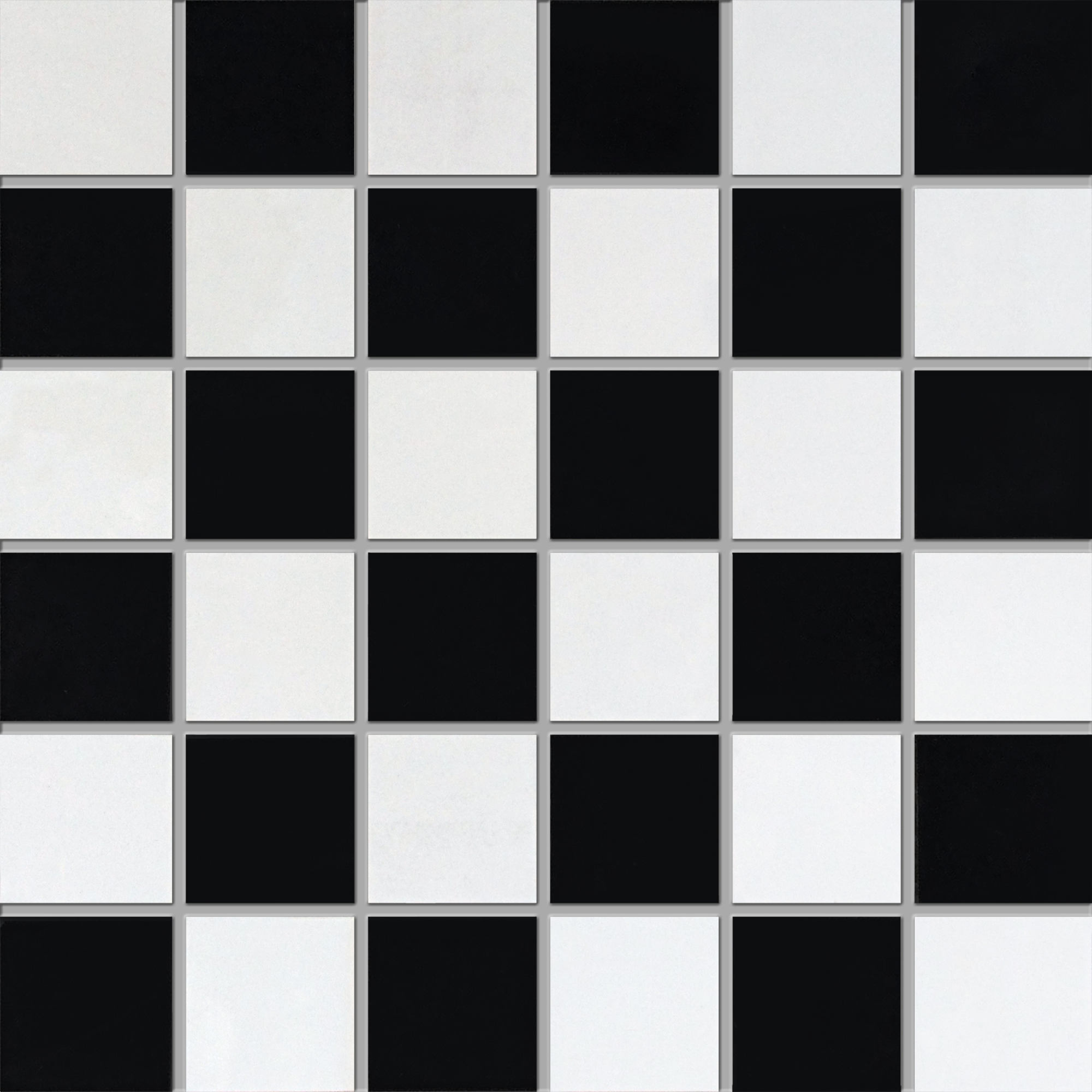 Mozaika SUPER BIALY/CZARNY 30 X 30 CREATIVE CERAMIKA - Leroy Merlin