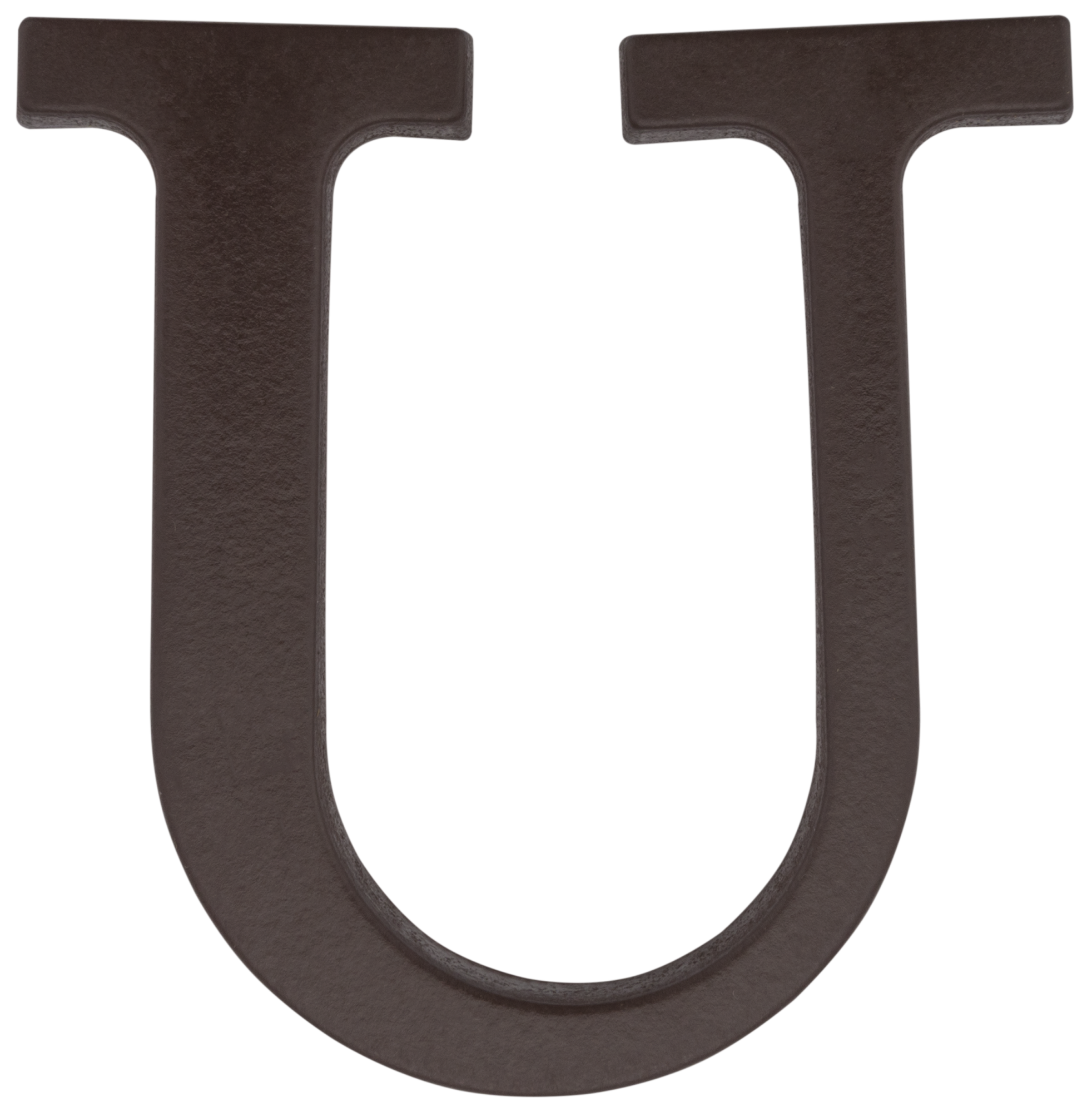 Litera U wys.9 cm plastikowa brązowa - Leroy Merlin