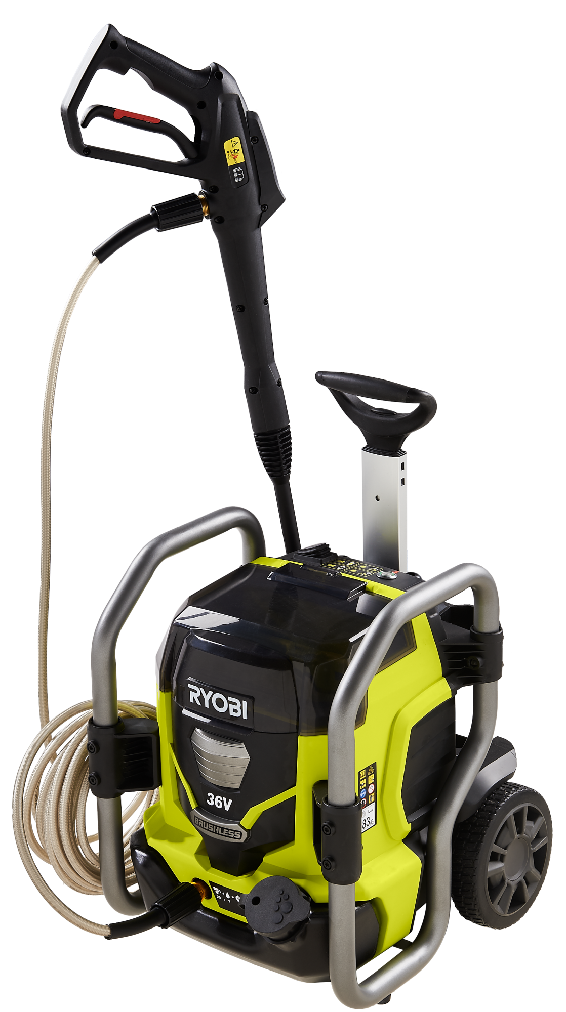 Myjka ciśnieniowa akumulatorowa Ryobi RPW36120HI 36V 120bar - Leroy Merlin