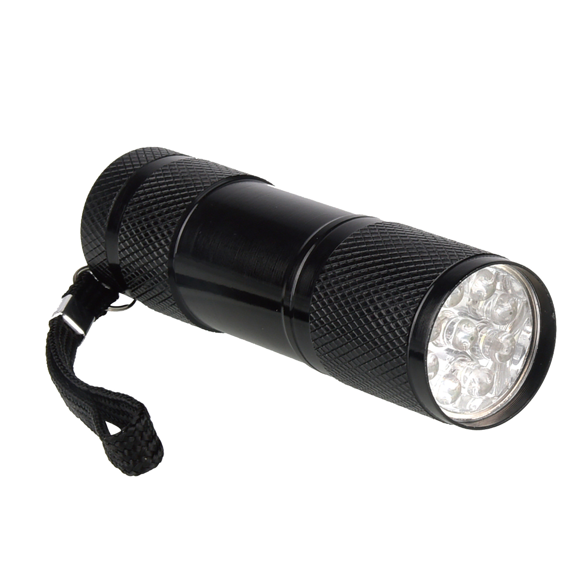 Latarka mini aluminiowa czarna LED 45Lm - Leroy Merlin