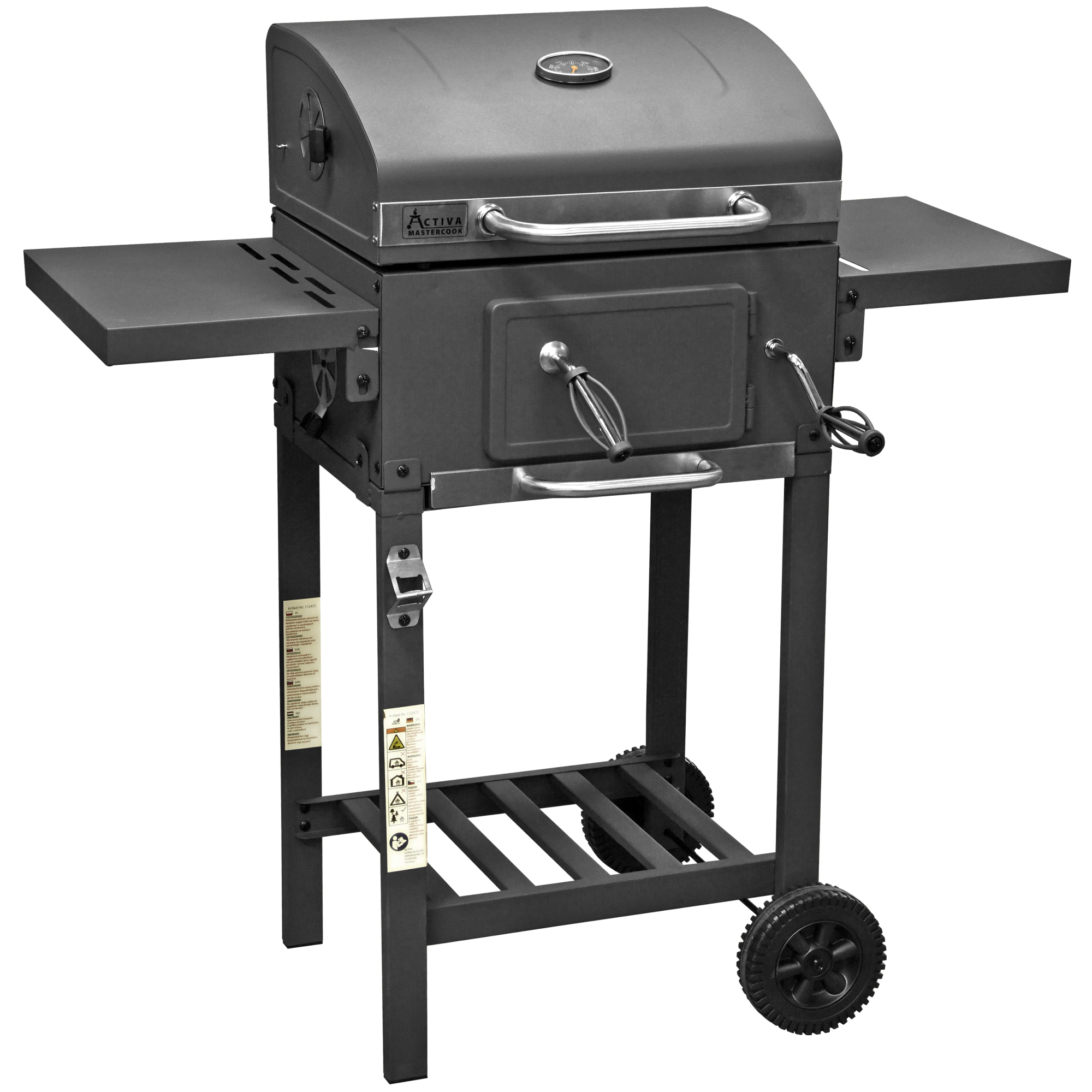 Grill węglowy ANGULAR 11247A SMART 42 x 31 cm ACTIVA - Leroy Merlin