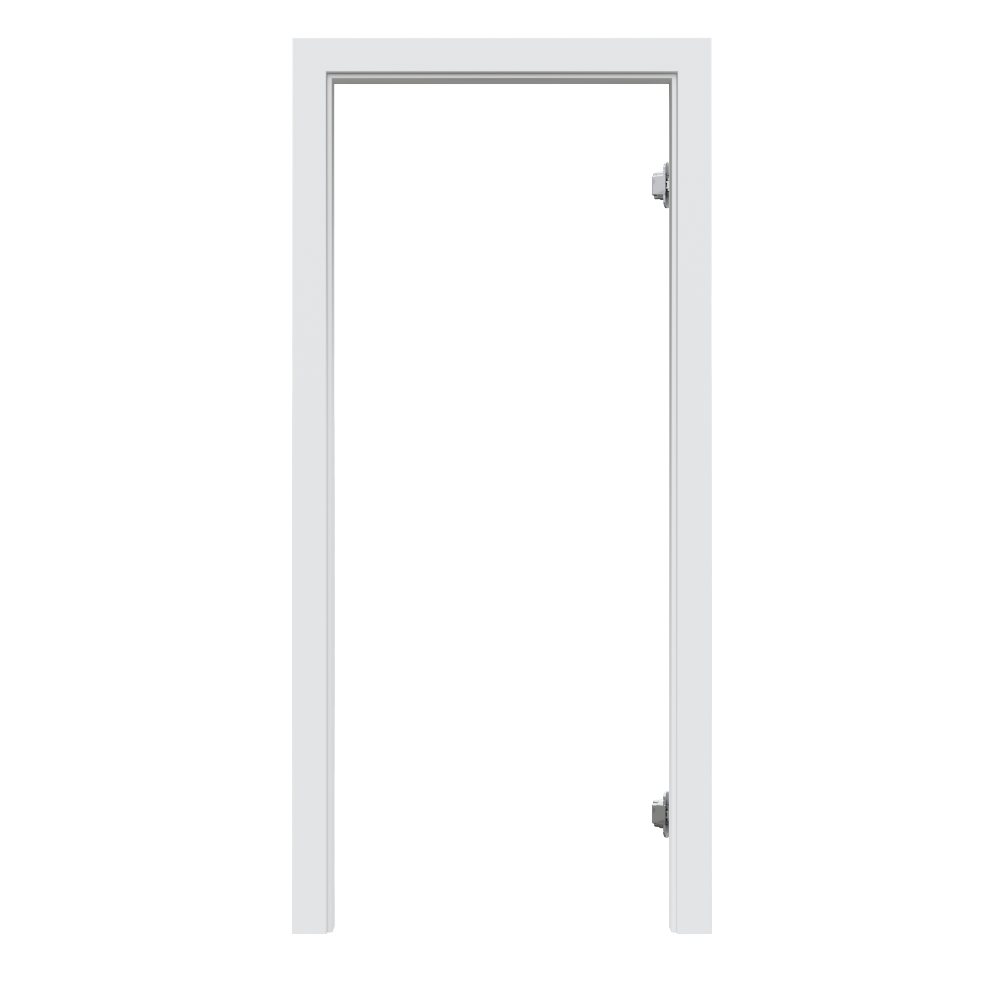 Ościeżnica regulowana do skrzydeł bezprzylgowych 90 Prawa Biała 160 ...