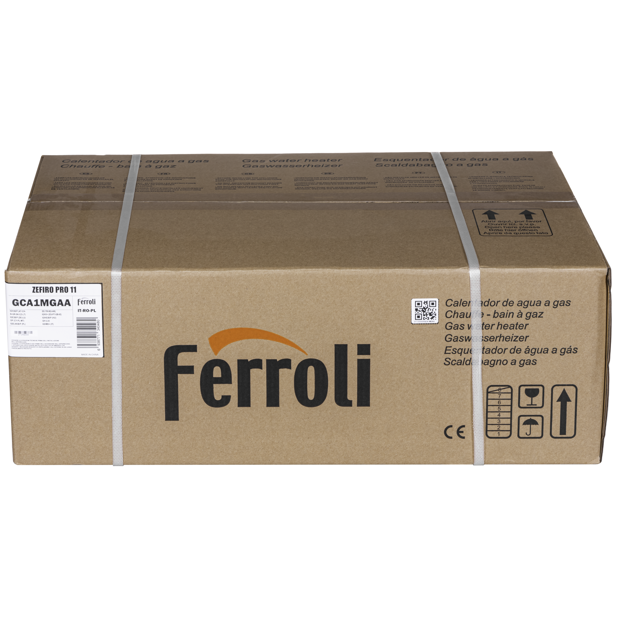 Ogrzewacz gazowy przepływowy ZEFIRO Pro LPG 18.9 kW FERROLI - Leroy Merlin