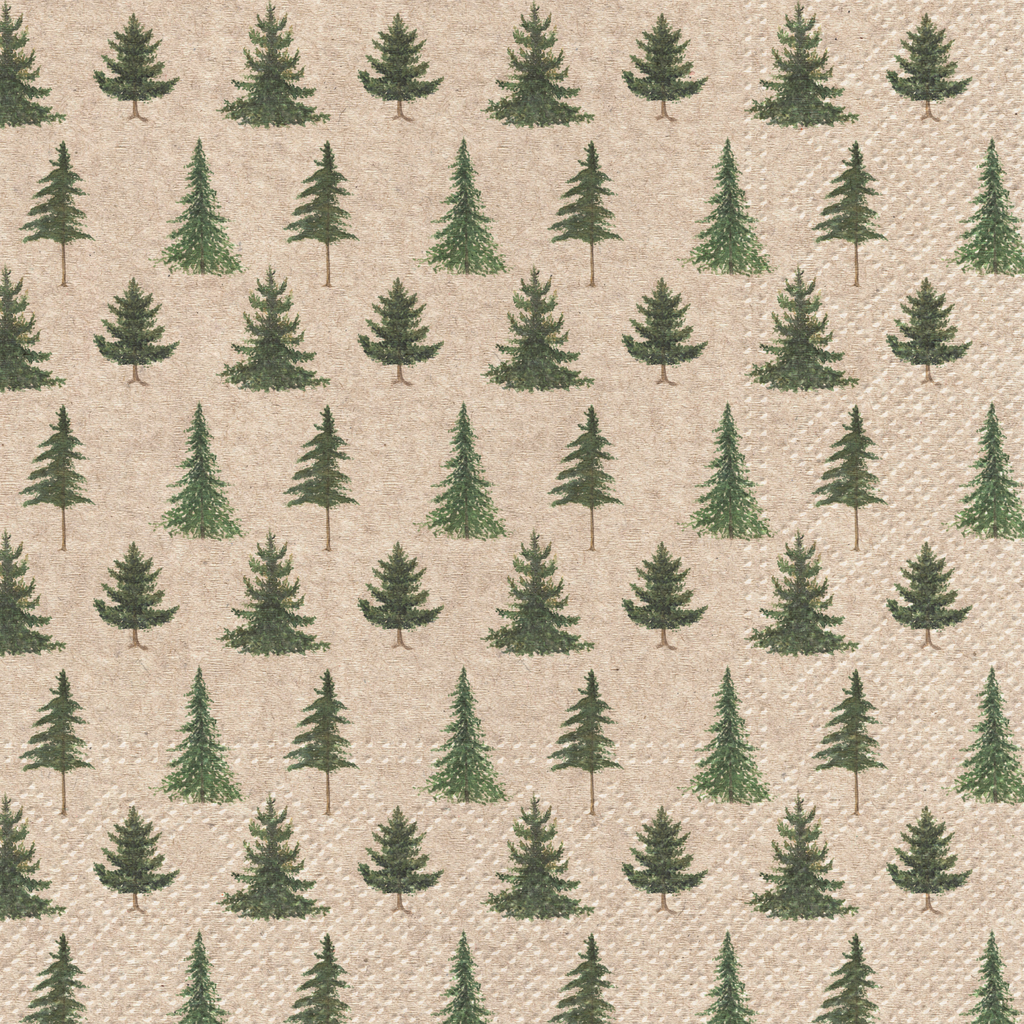 Serwetki świąteczne Conifer Forest 33 x 33cm 20 szt. - Leroy Merlin