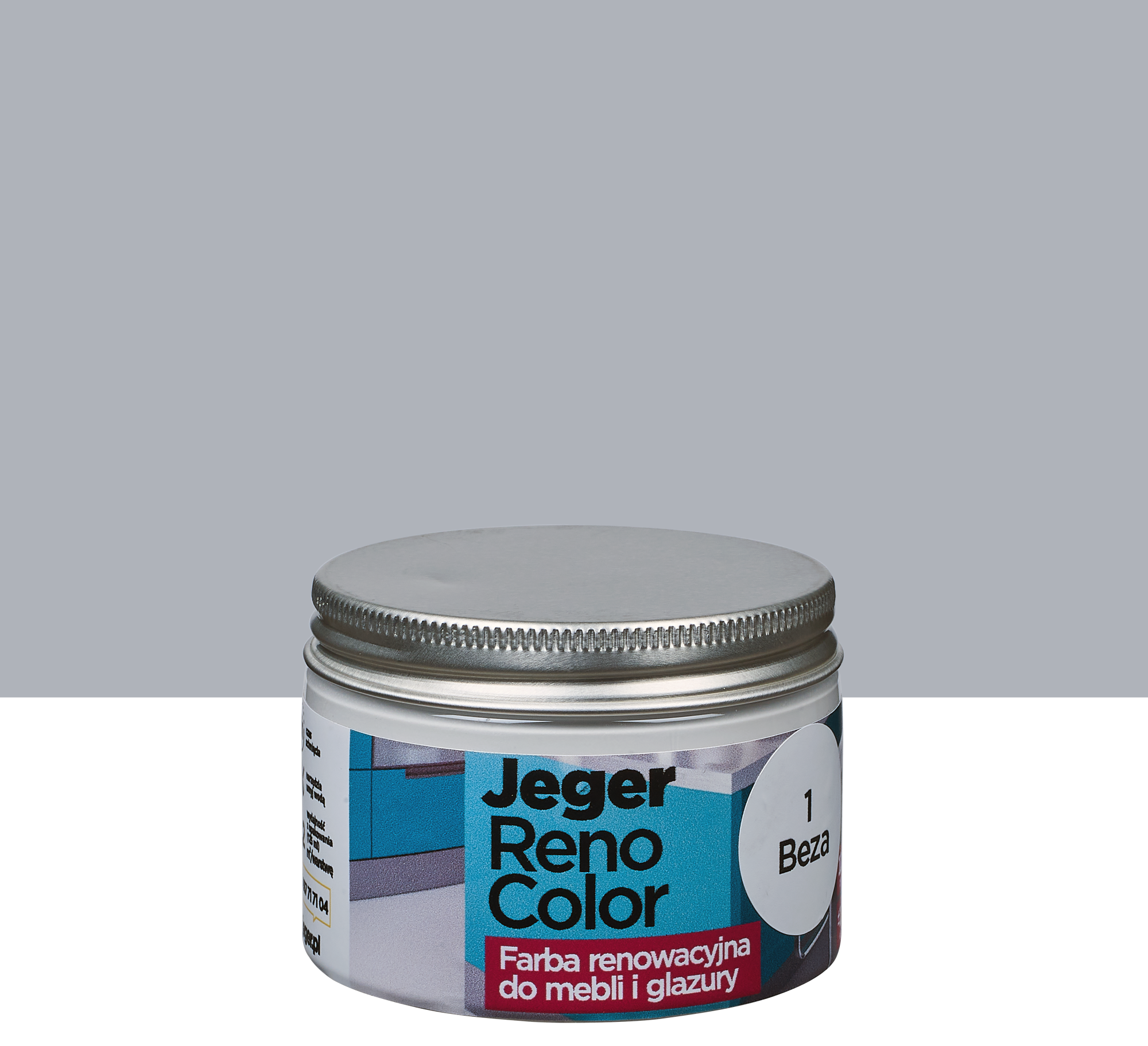 Farba renowacyjna Reno Color do mebli i glazury 125 ml Beza Jeger ...