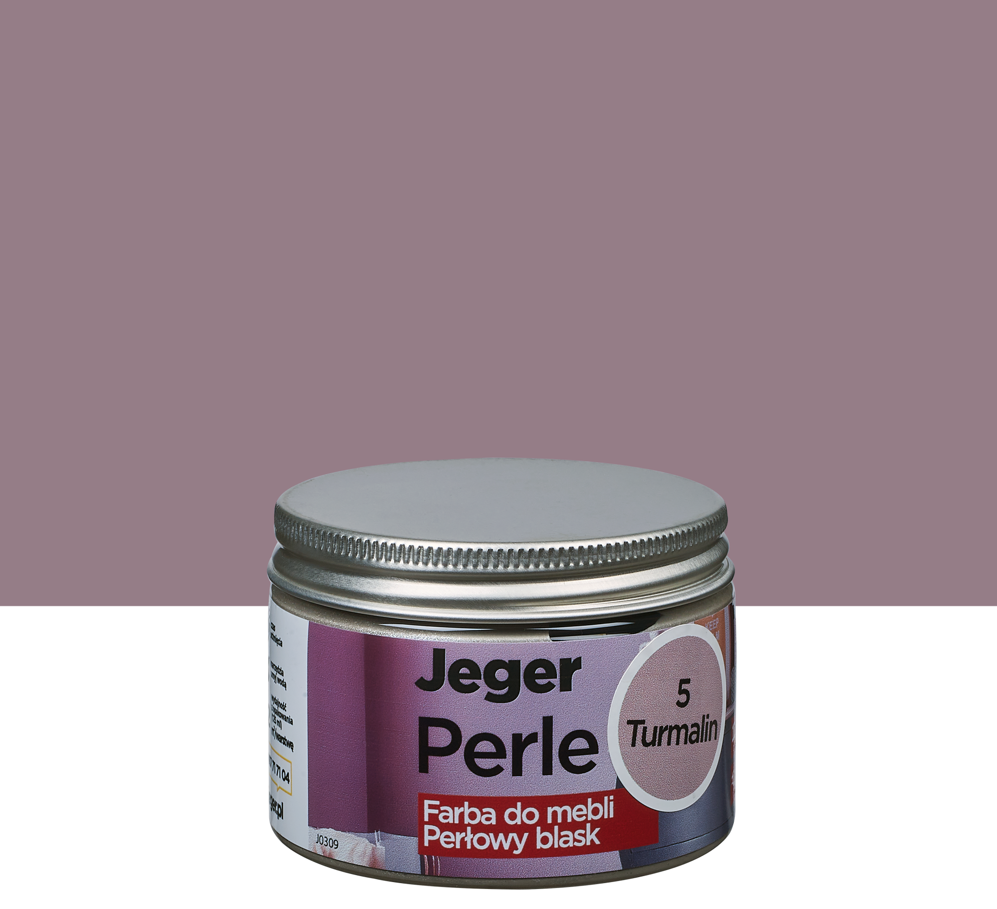 Farba do mebli Perle 125 ml Turmalin Jeger - Leroy Merlin