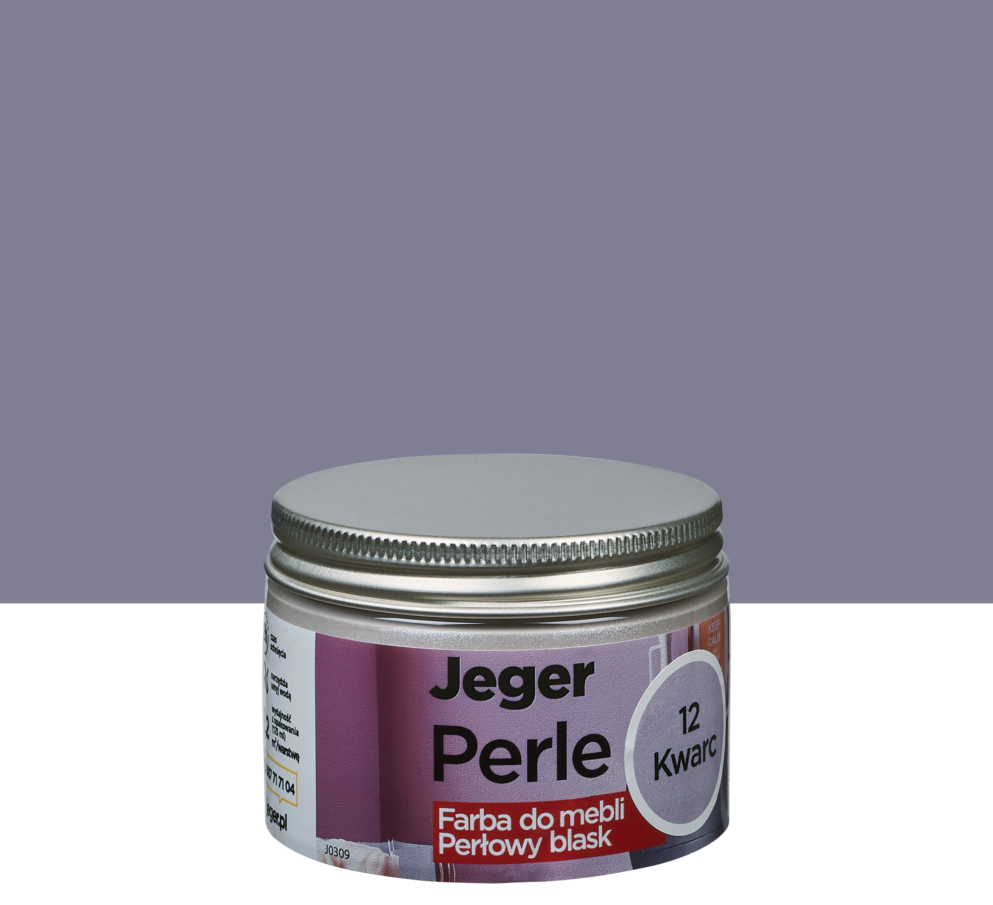 Farba do mebli Perle 125 ml Kwarc Jeger - Leroy Merlin