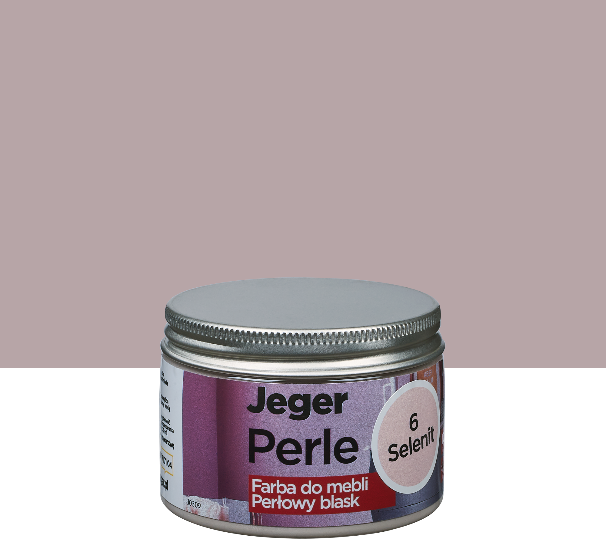 Farba do mebli Perle 125 ml Selenit Jeger - Leroy Merlin