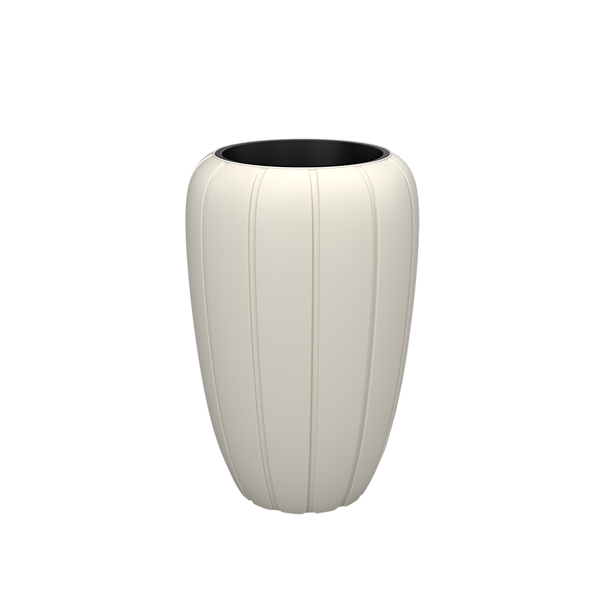 Donica wysoka Gaja śr.40 cm kremowa Lamela - Leroy Merlin