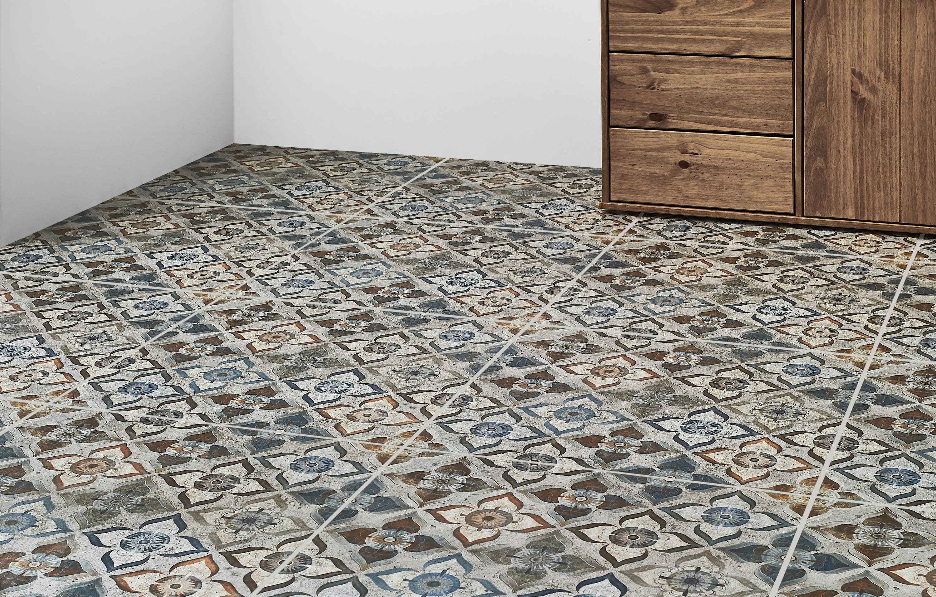 Gres szkliwiony Darkside Pattern 60 x 60 Ceramika Paradyż - Leroy Merlin Gres szkliwiony Darkside Pattern 60 x 60 Ceramika Paradyż - Leroy Merlin