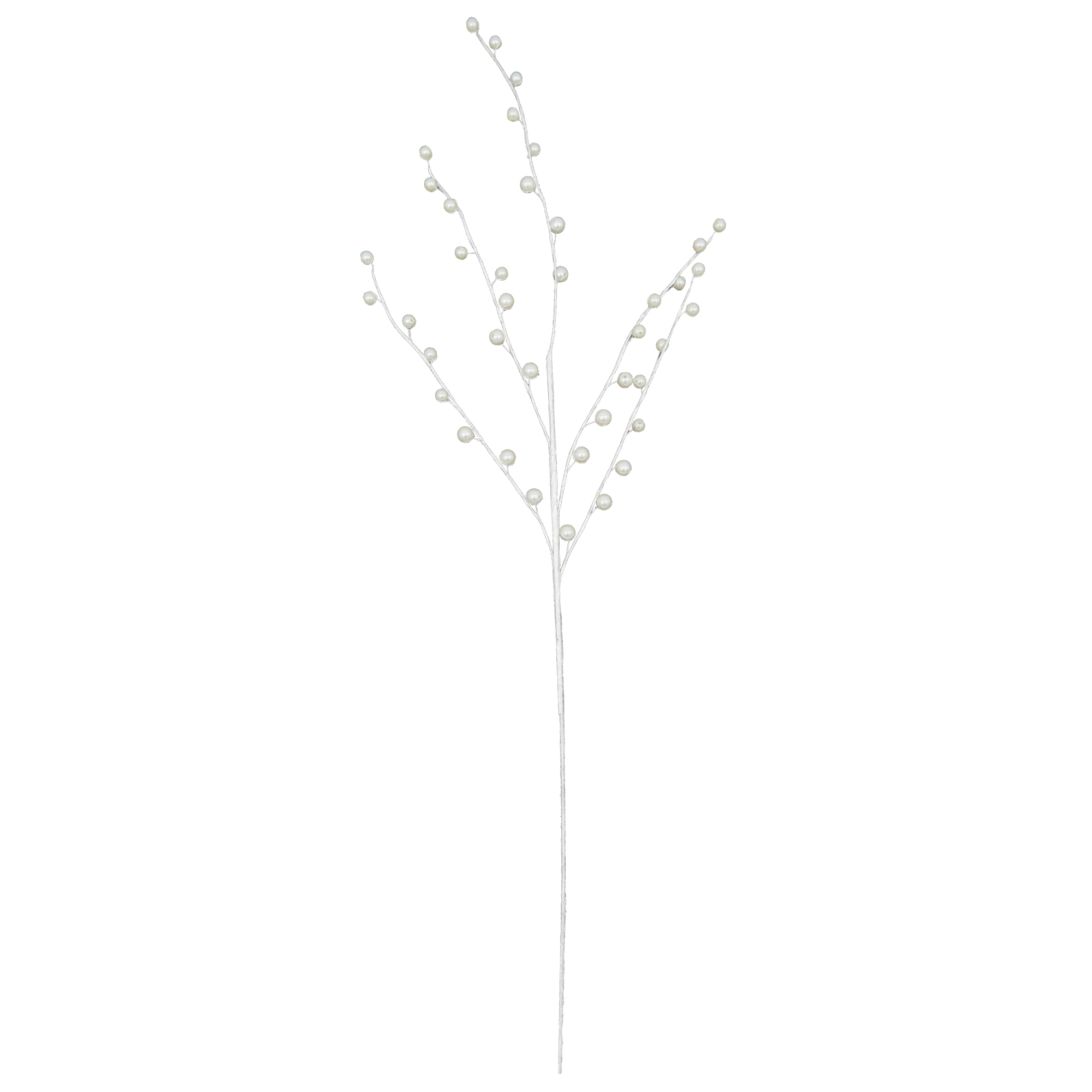 Gałązka z perełkami podświetlana 20 cm - Leroy Merlin