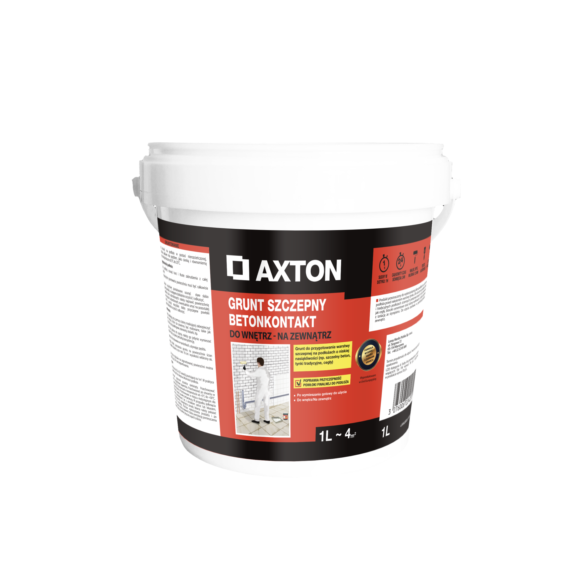 Grunt sczepny BETONKONTAKT 1 l AXTON - Leroy Merlin