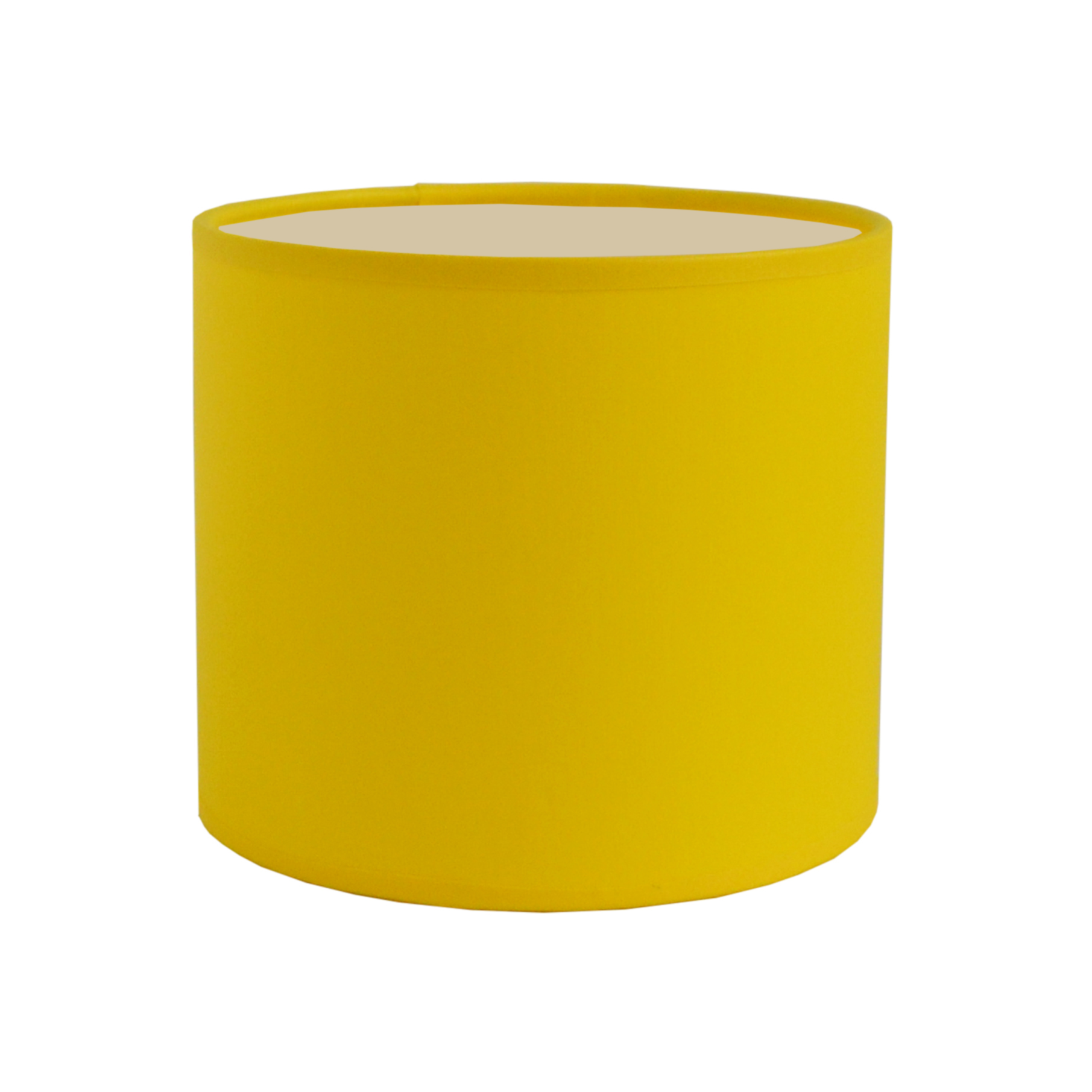 Abajur cilíndrico liso nº5 amarelo canário 20x15 cm Inspire | Leroy Merlin