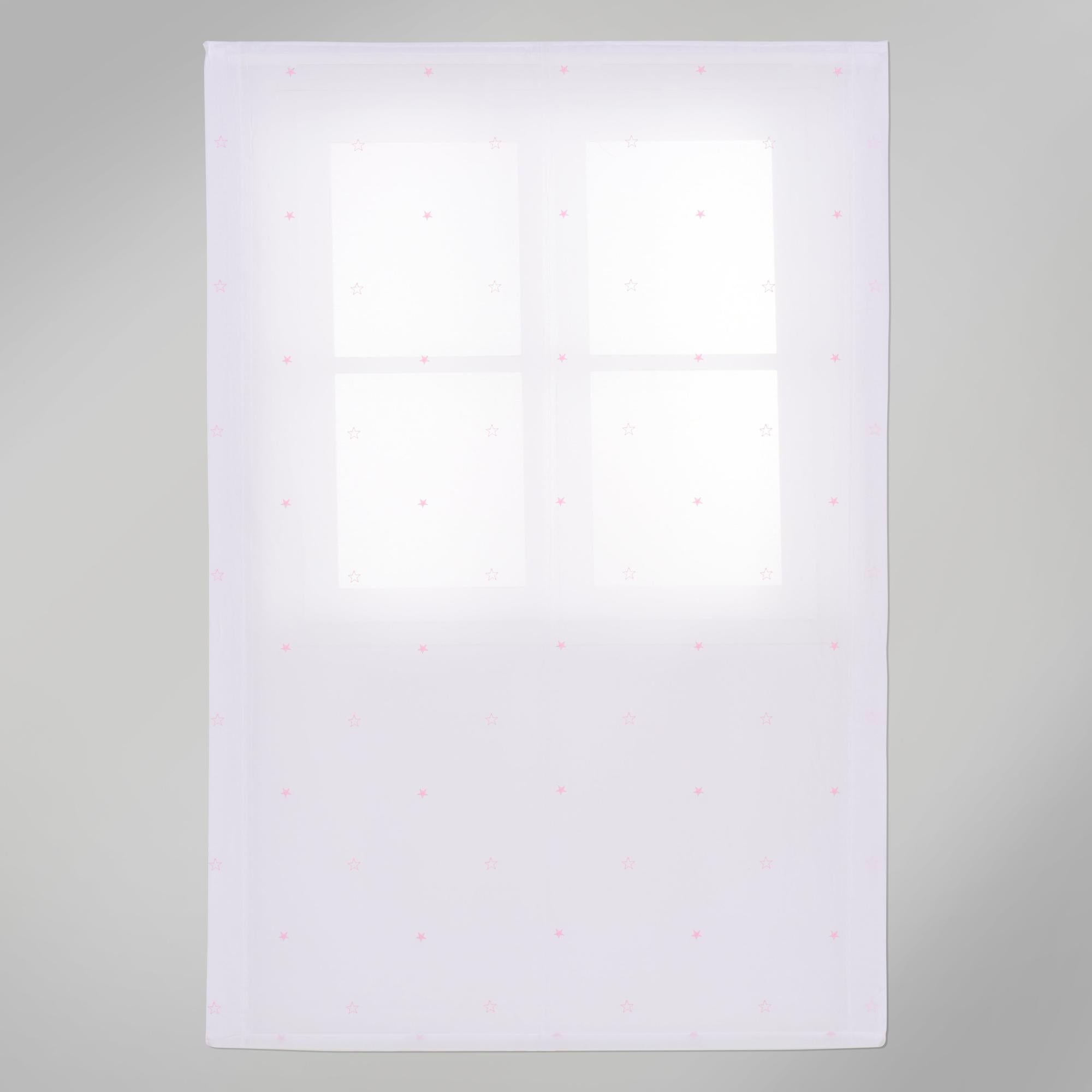 Estore Japonês PLISSADO COMPACTO 135X250CM ESTRELA ROSA | Leroy Merlin
