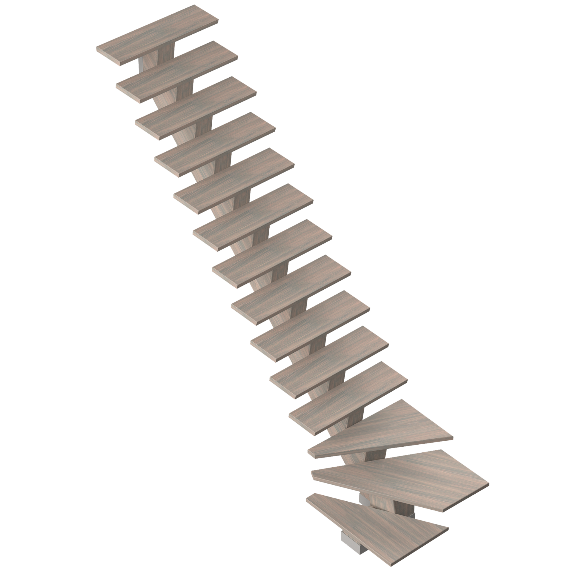 Escada em L KALEA CARVALHO AZUL | Leroy Merlin