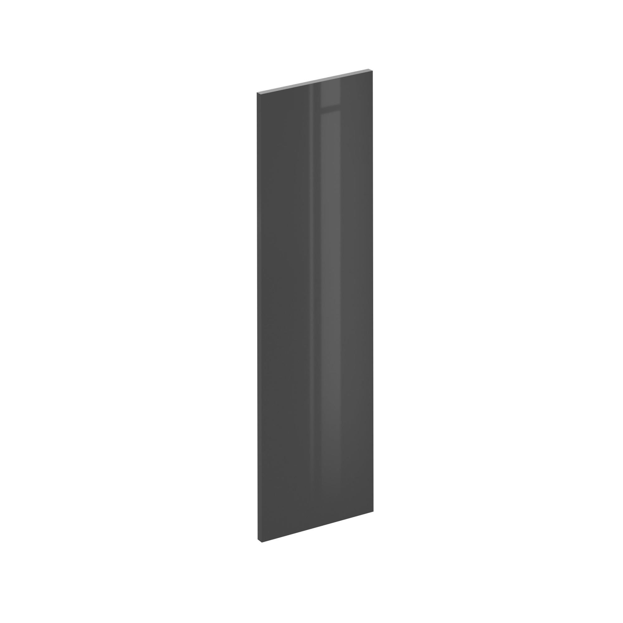 Kit de portas de canto superior DELINIA SEVILHA 30X103CM CINZA BRILHO ...