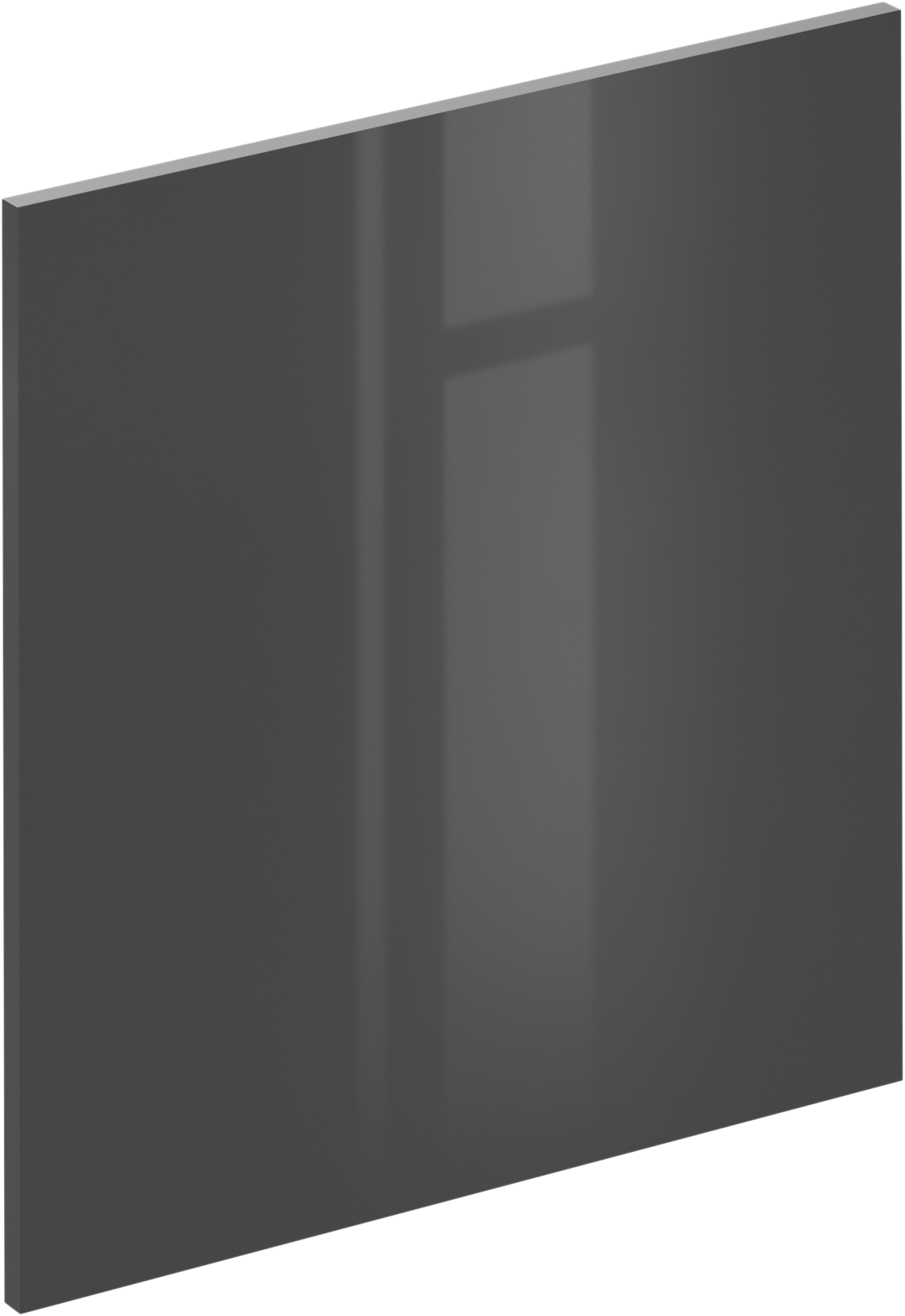 Porta de cozinha DELINIA SEVILHA 64X60CM CINZA BRILHO | Leroy Merlin