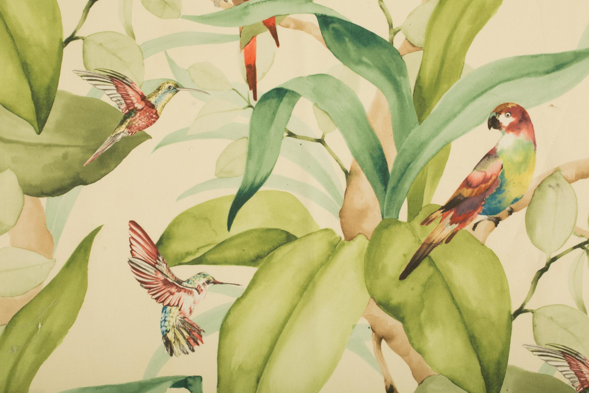 Tecido ao metro BIRDS.2688 2 CONTINUO VERDE 280CM | Leroy Merlin