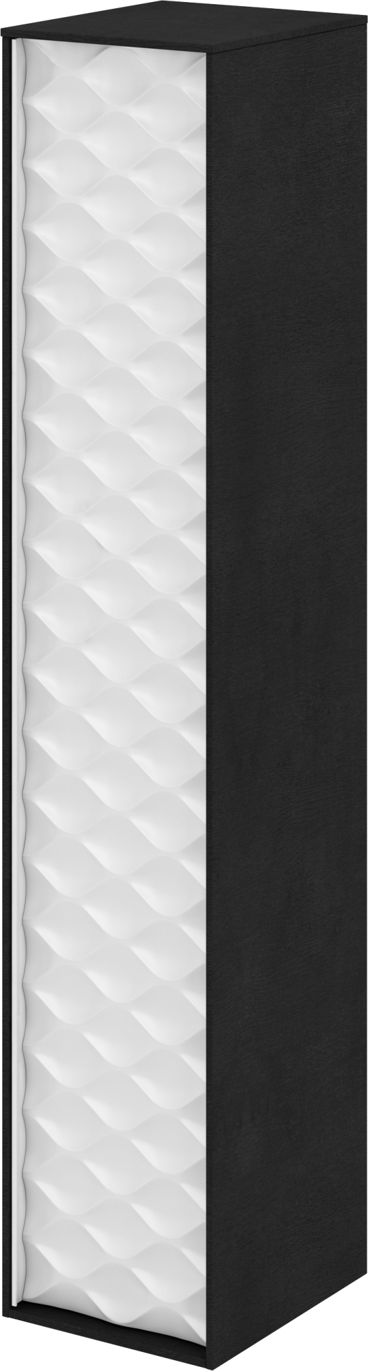 Móvel Alto NEO FRAME 30X35X154CM CARVALHO ESCURO/BRANCO | Leroy Merlin