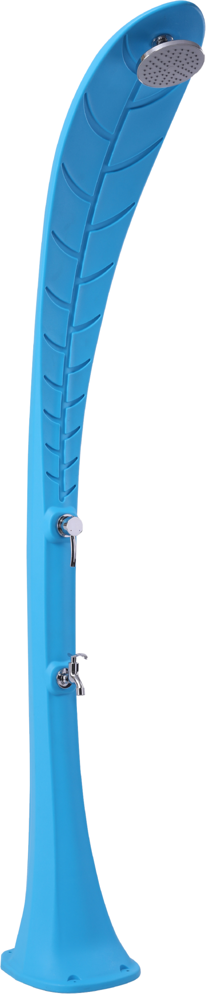 Duche solar QP CURVA AZUL 35L | Leroy Merlin